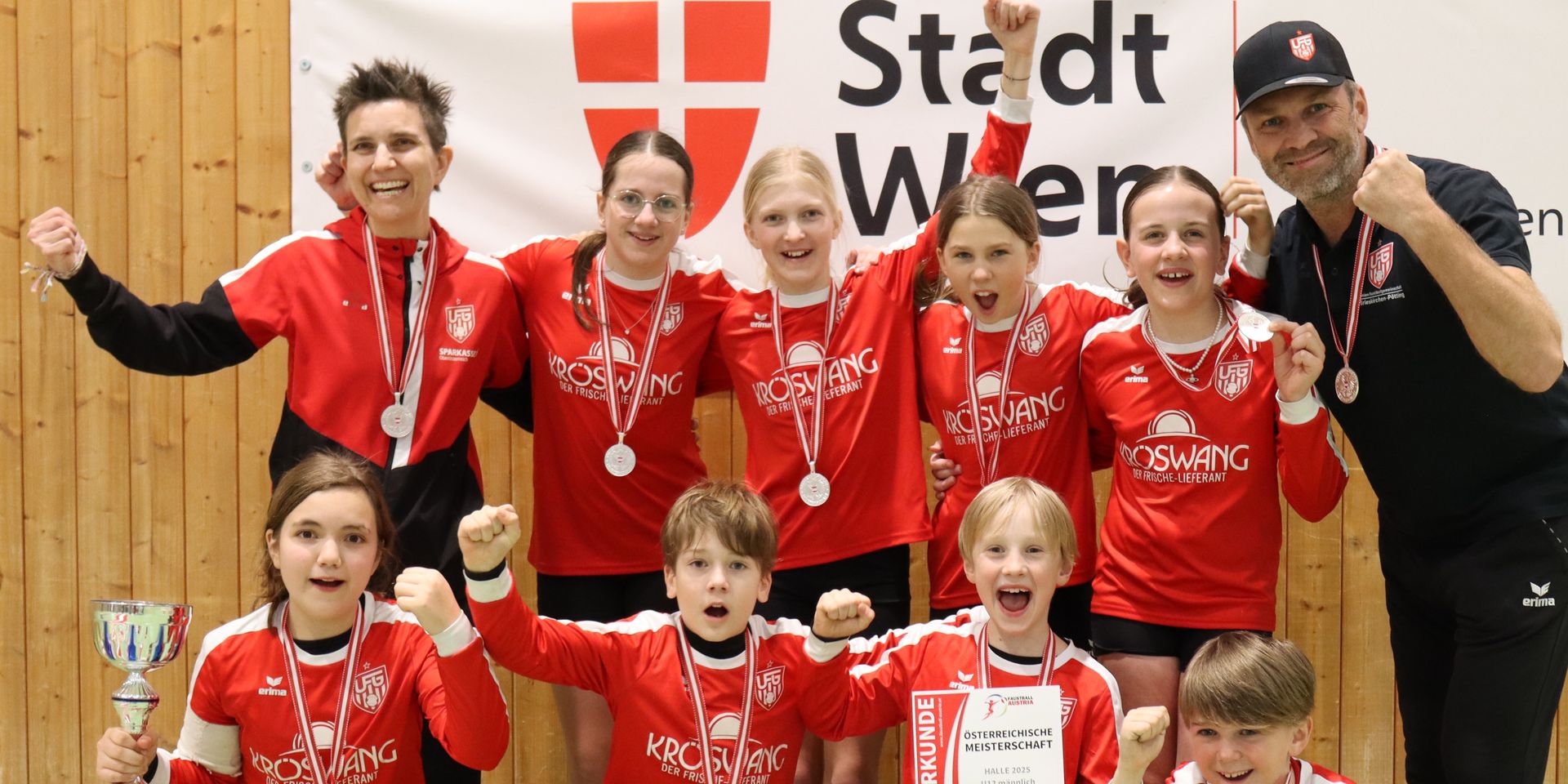 ÖM Halle 2024-25: U12 | Faustball Austria