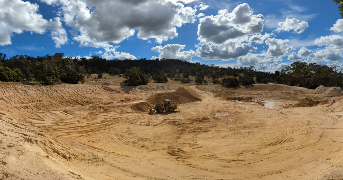 Black Ranges Granite Sand Quarry - Symal