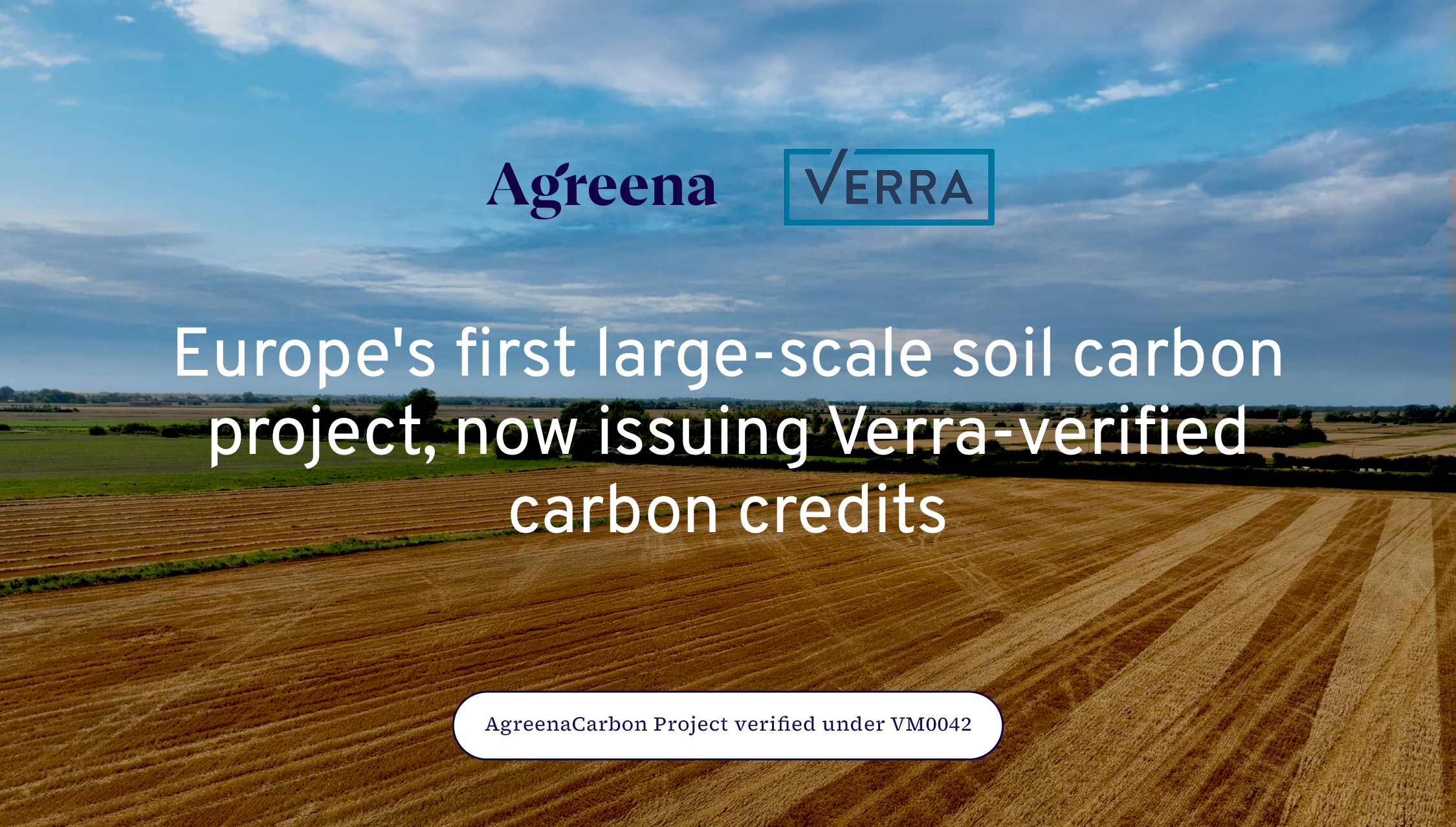 The AgreenaCarbon Project achieves Verra verification