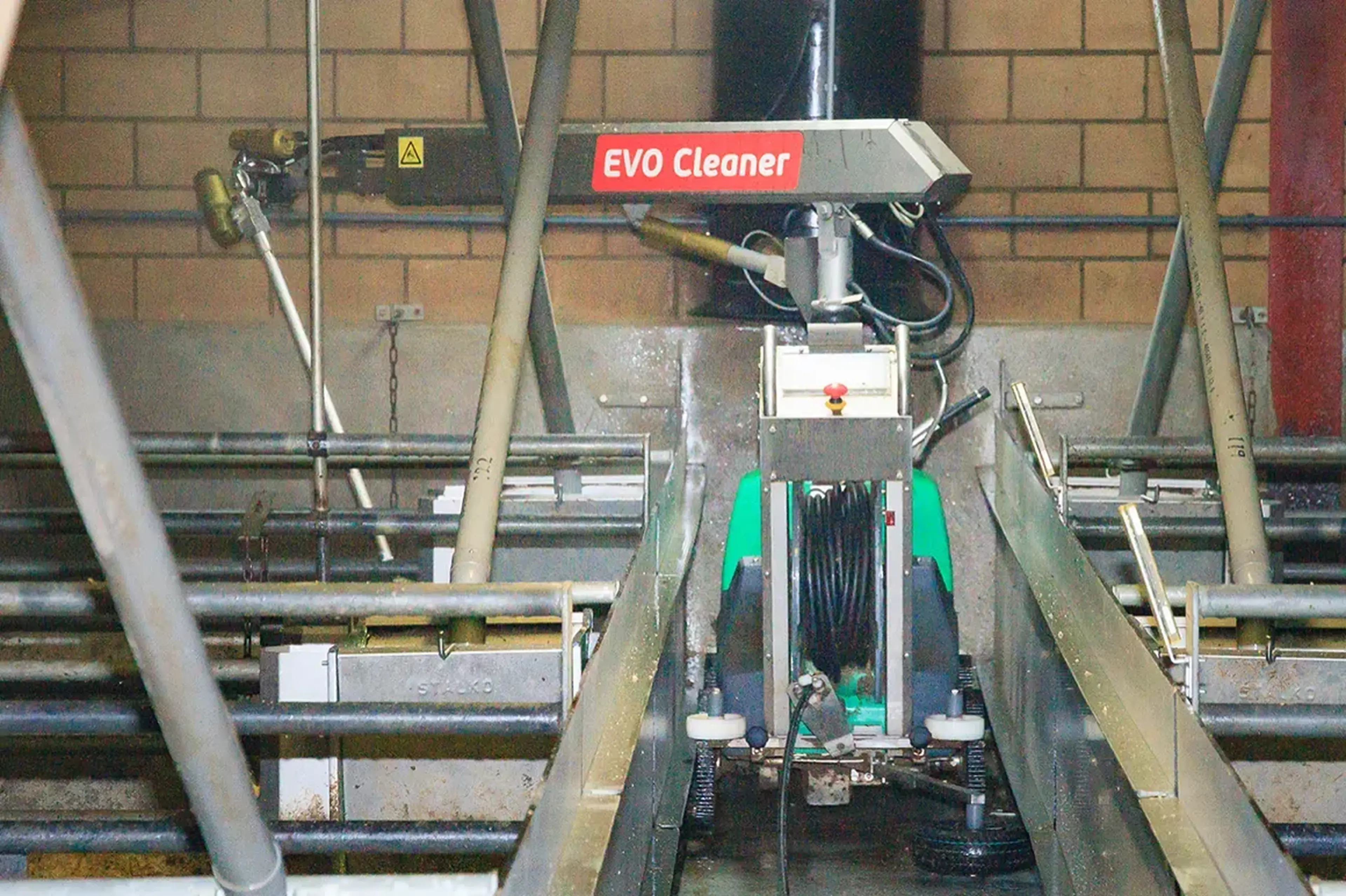 Limpiador EVO Cleaner para establos de cerdos
