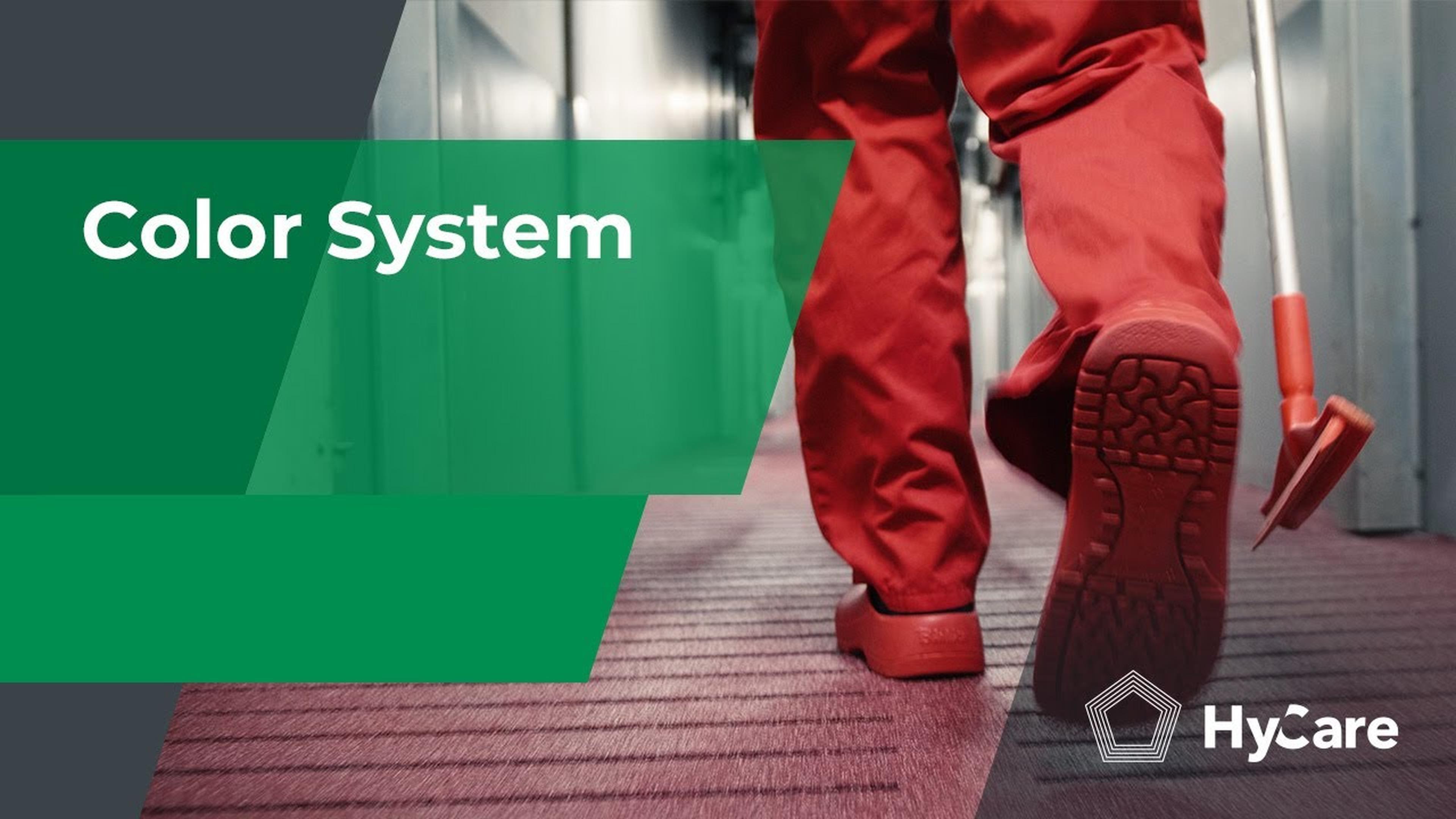 Prevent cross-contamination in livestock farming with a colorsystem