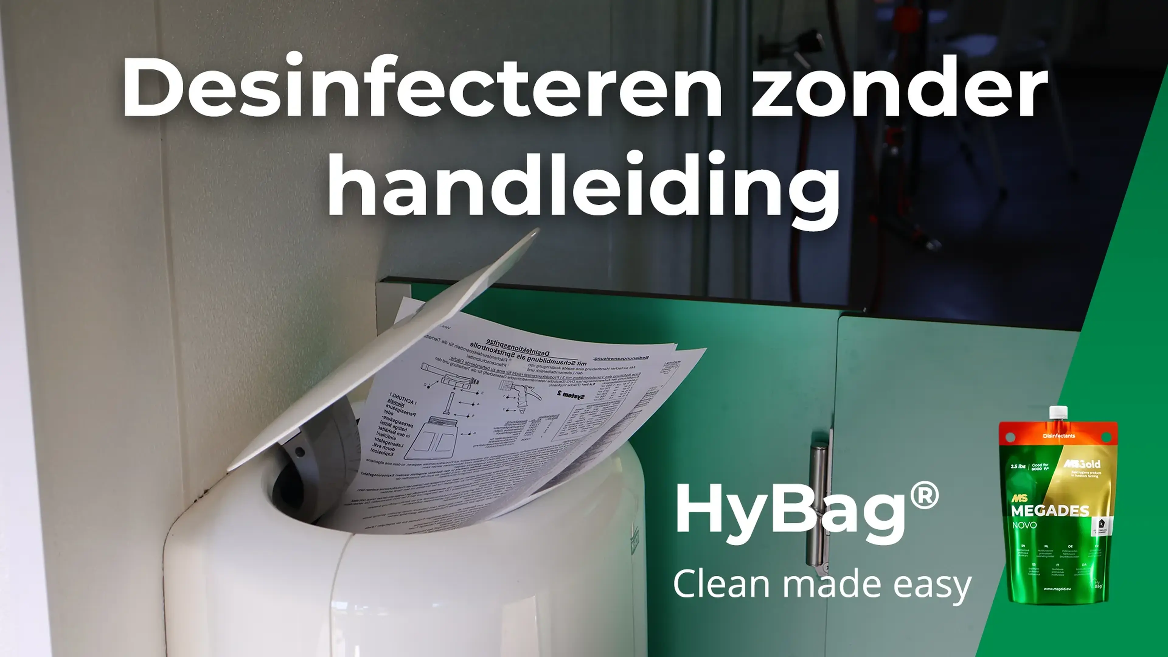 HyBag®: Schoonmaken was nog nooit zo makkelijk!