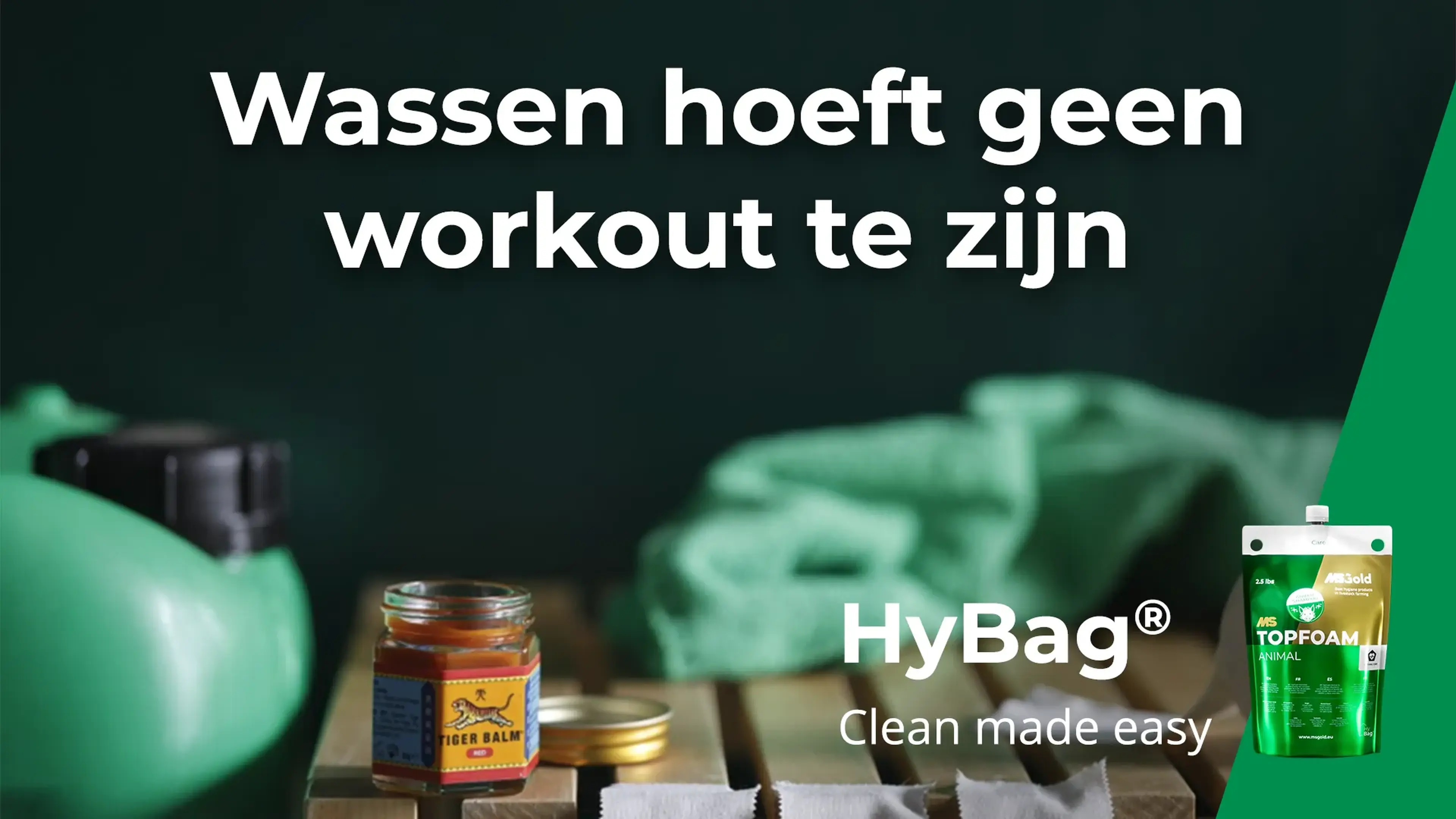 HyBag®: Schoonmaken was nog nooit zo makkelijk!