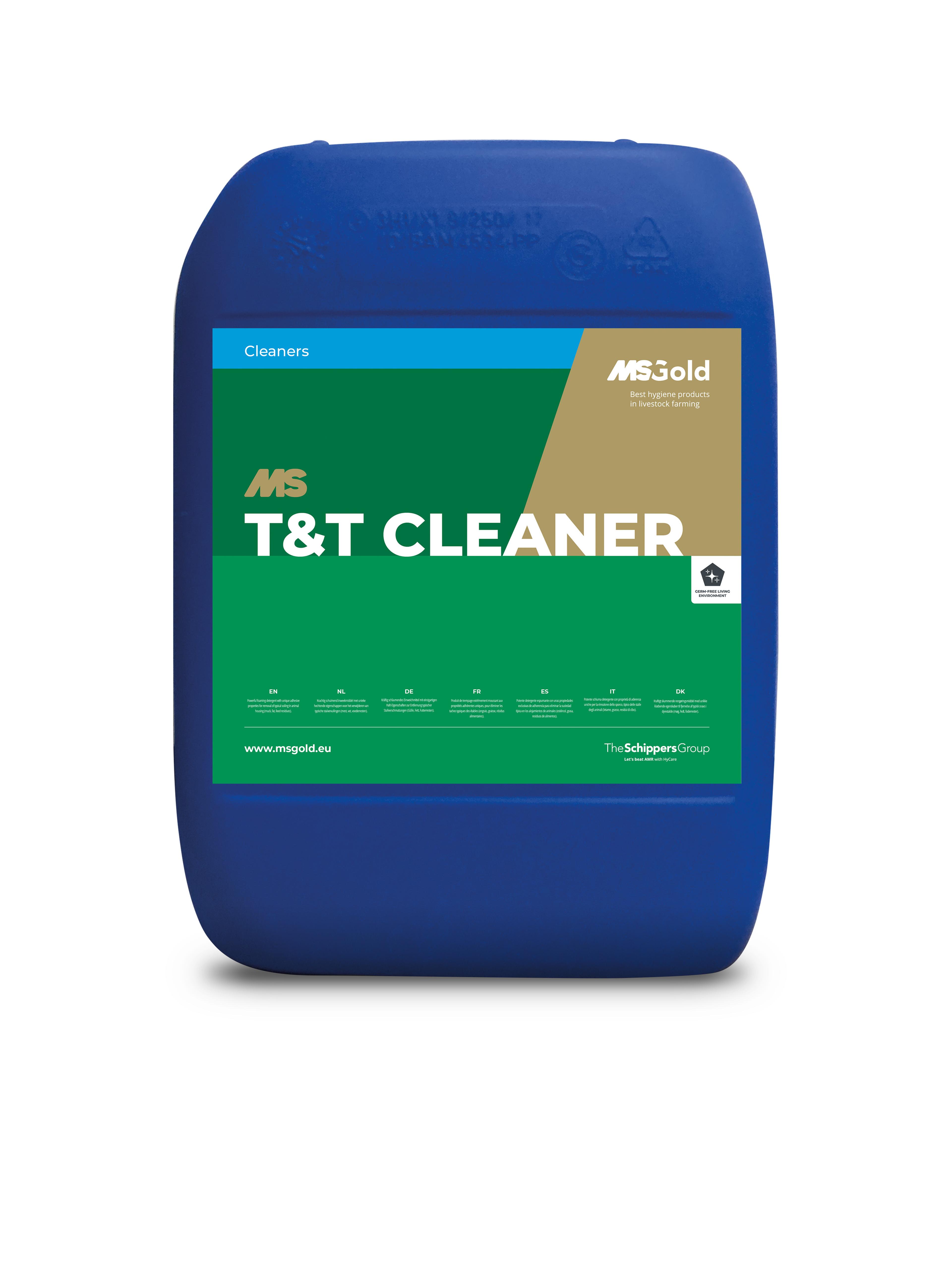 MS TopFoam: De sterkste schuimreiniger in de veehouderij