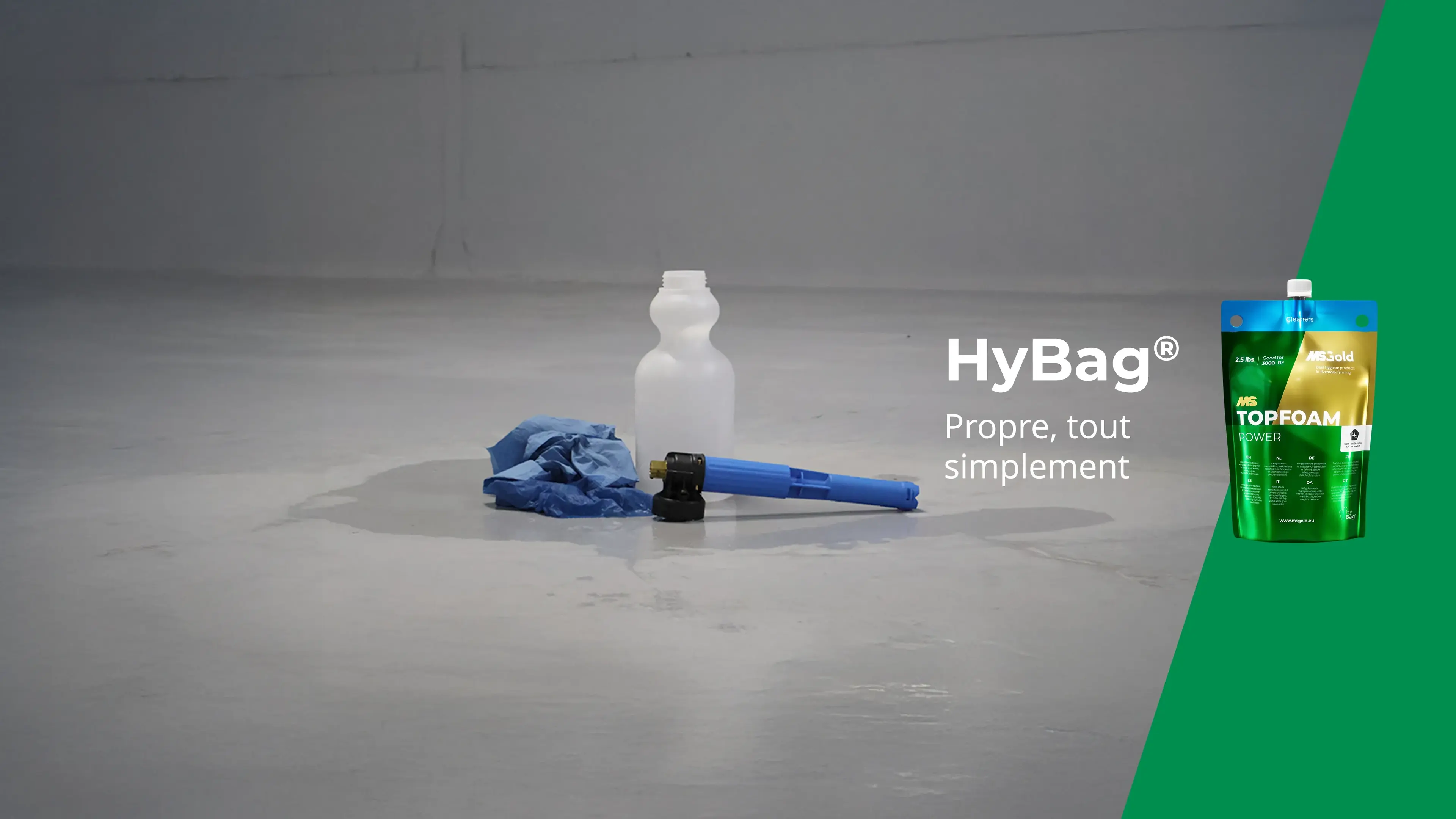 Tout lavage devient facile, sécurisé et efficace avec HyBag®