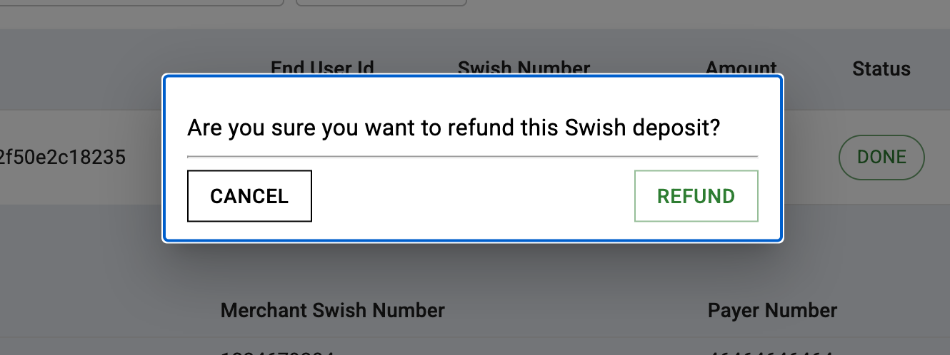 Swish | API | Trustly Docs