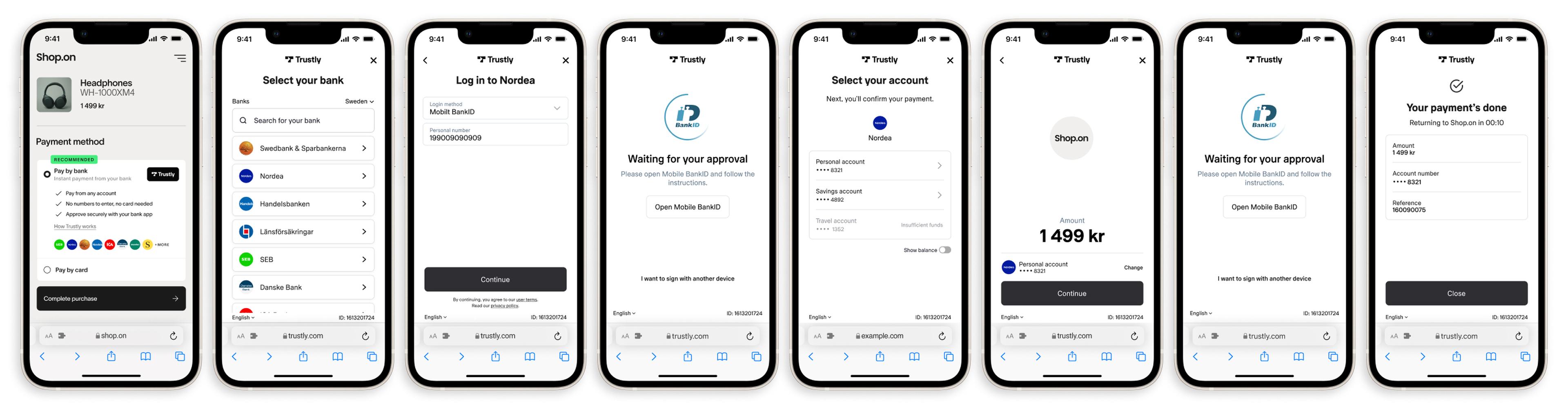 SDK Overview | API | Trustly Docs