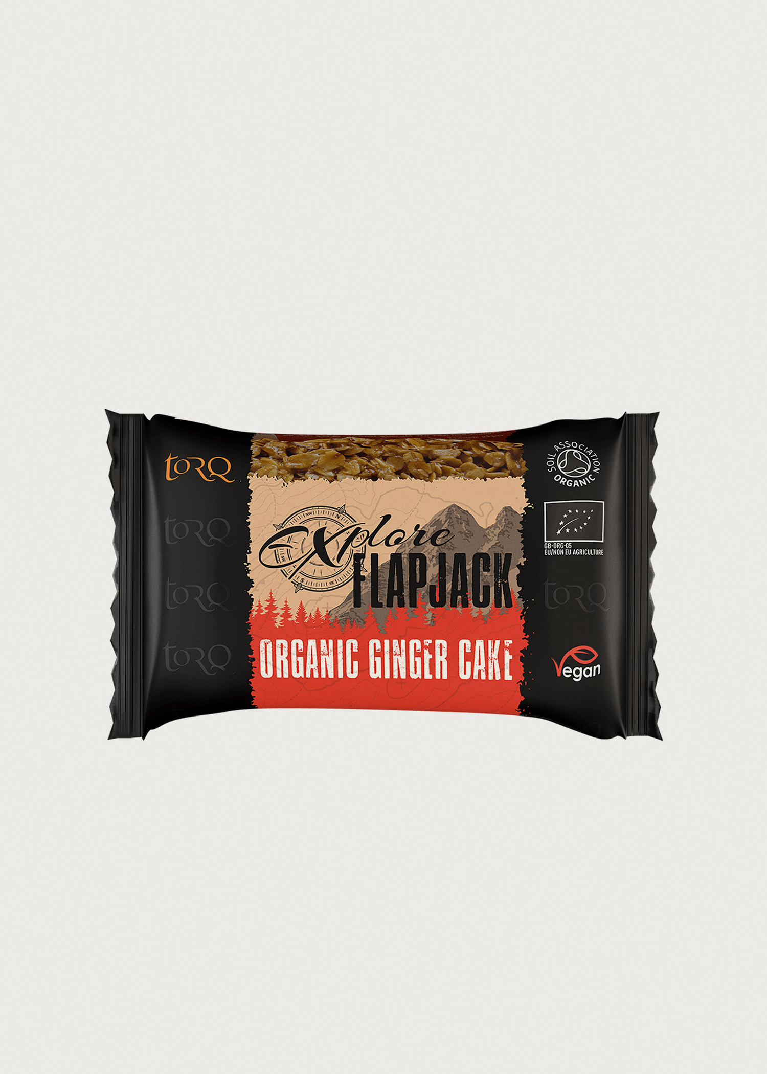 Torq Explore Flapjack Bar - Organic Ginger Cake