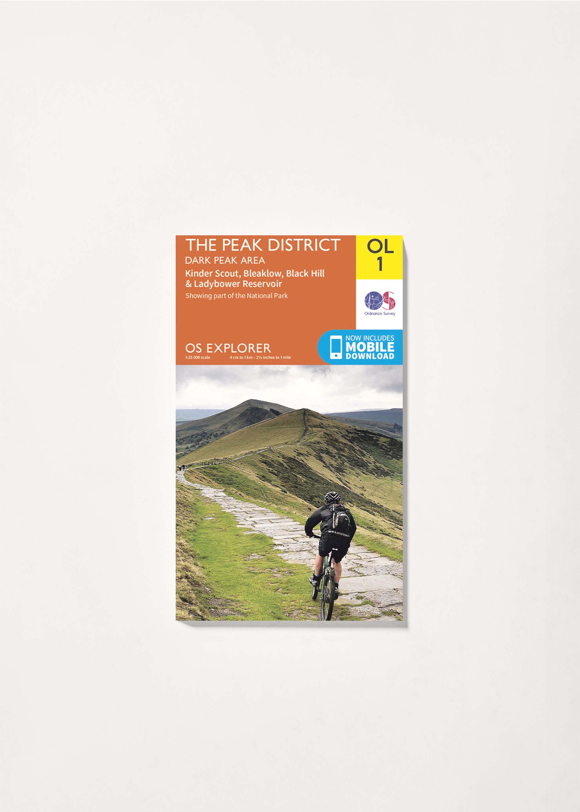 Ordnance Survey The Peak District - Dark Peak Area - OS Explorer OL1 Map