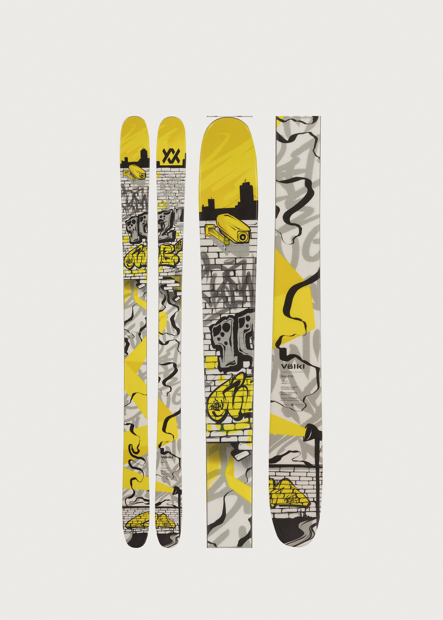 Volkl Revolt 96 Skis