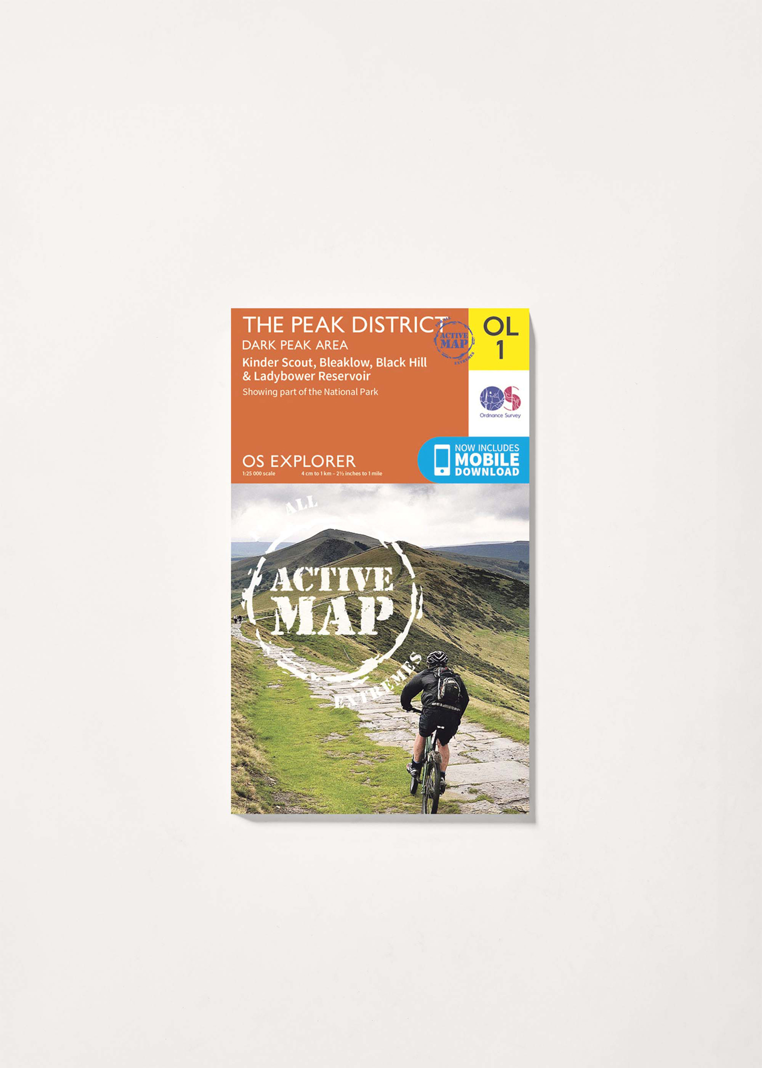 Ordnance Survey The Peak District - Dark Peak Area - OS Explorer Active ...