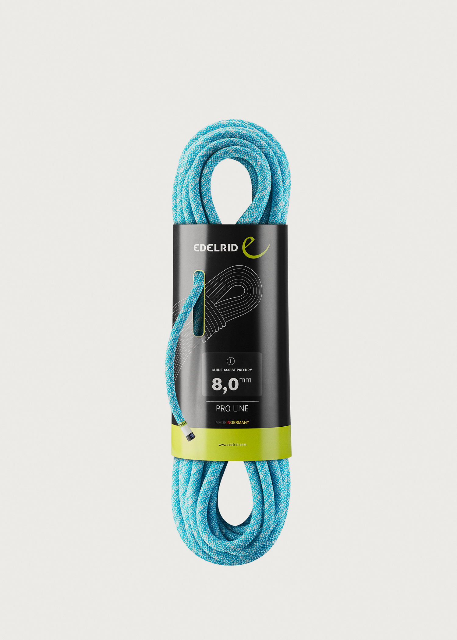 Edelrid Guide Assist Pro Dry 8.0mm x 30m Rope