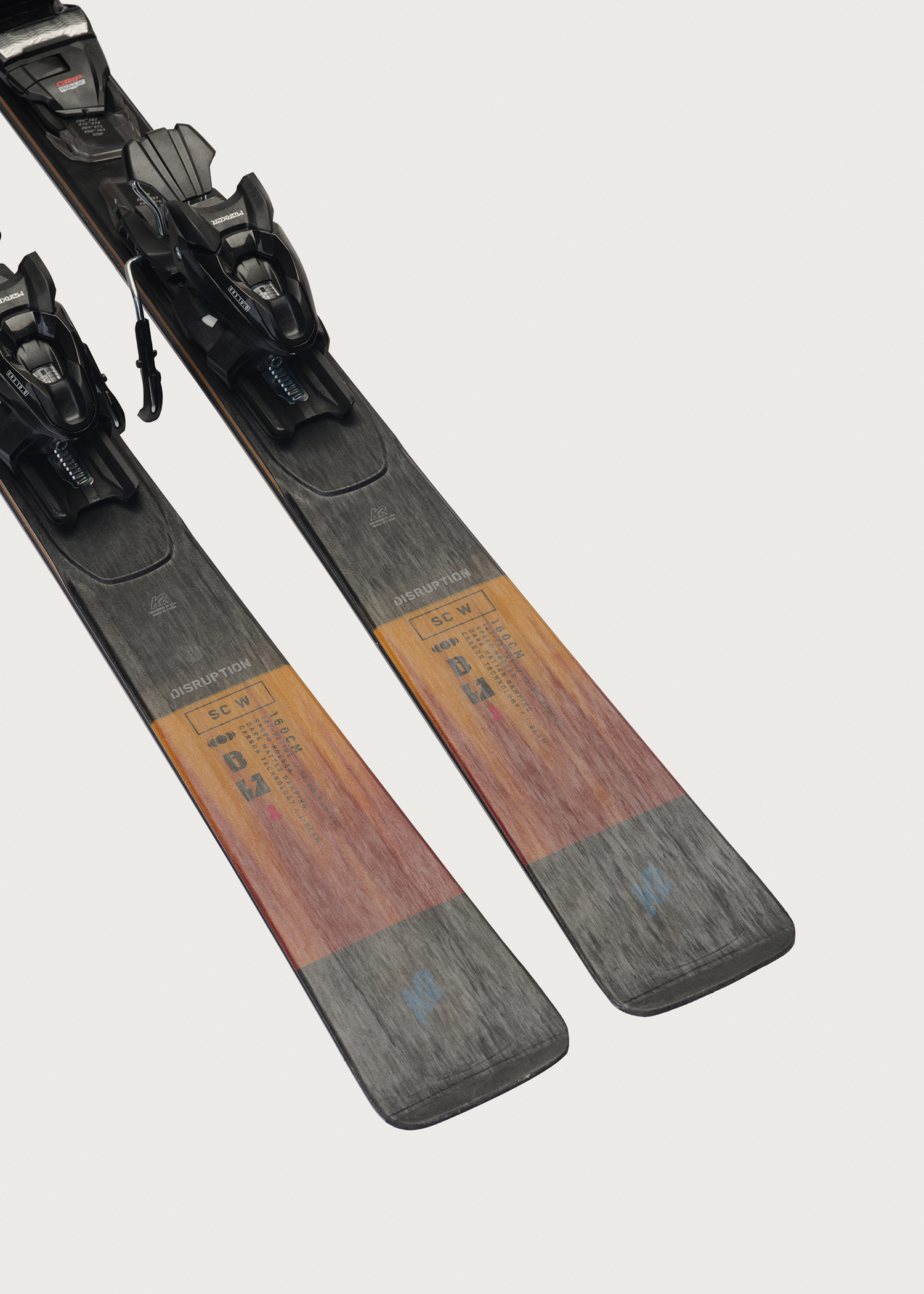 K2 Disruption SC W Skis + ER3 10 Compact Quikclik Bindings