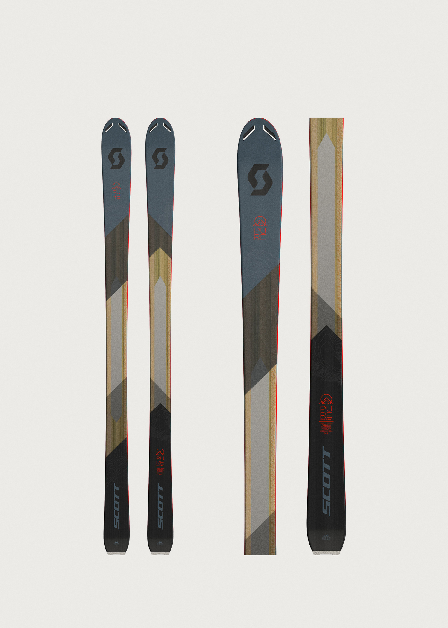 Scott Pure Free 90Ti Skis