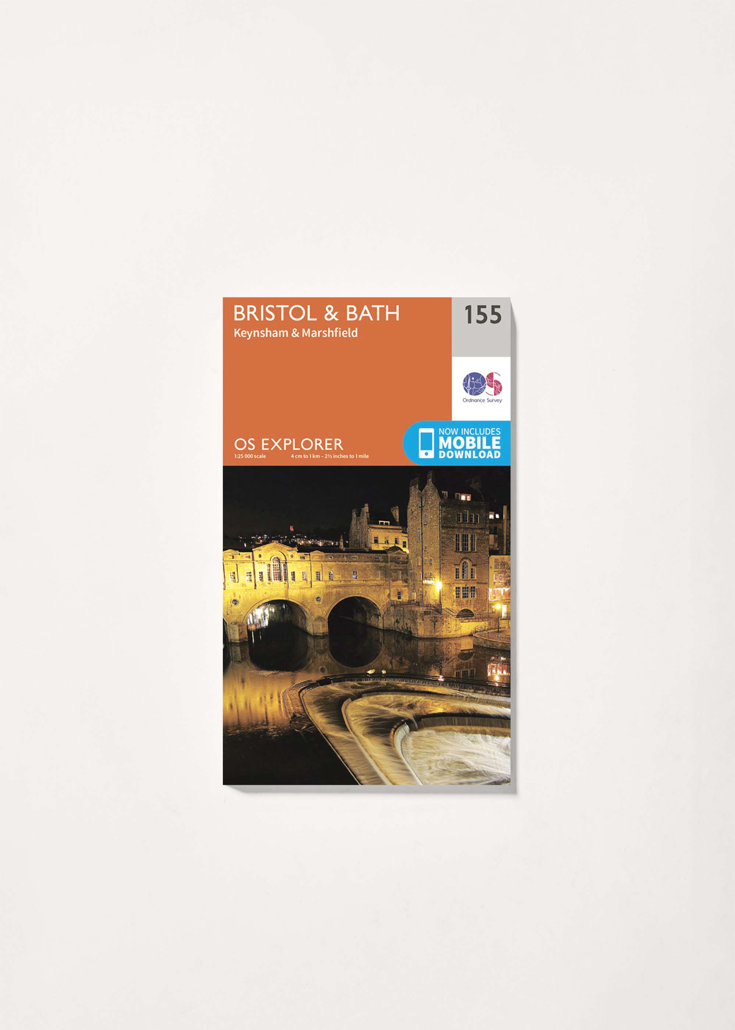 Ordnance Survey Bristol & Bath - OS Explorer 155 Map