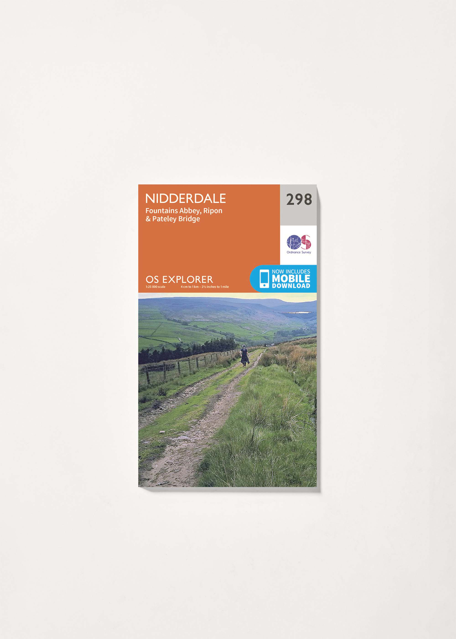 Ordnance Survey Nidderdale - OS Explorer 298 Map