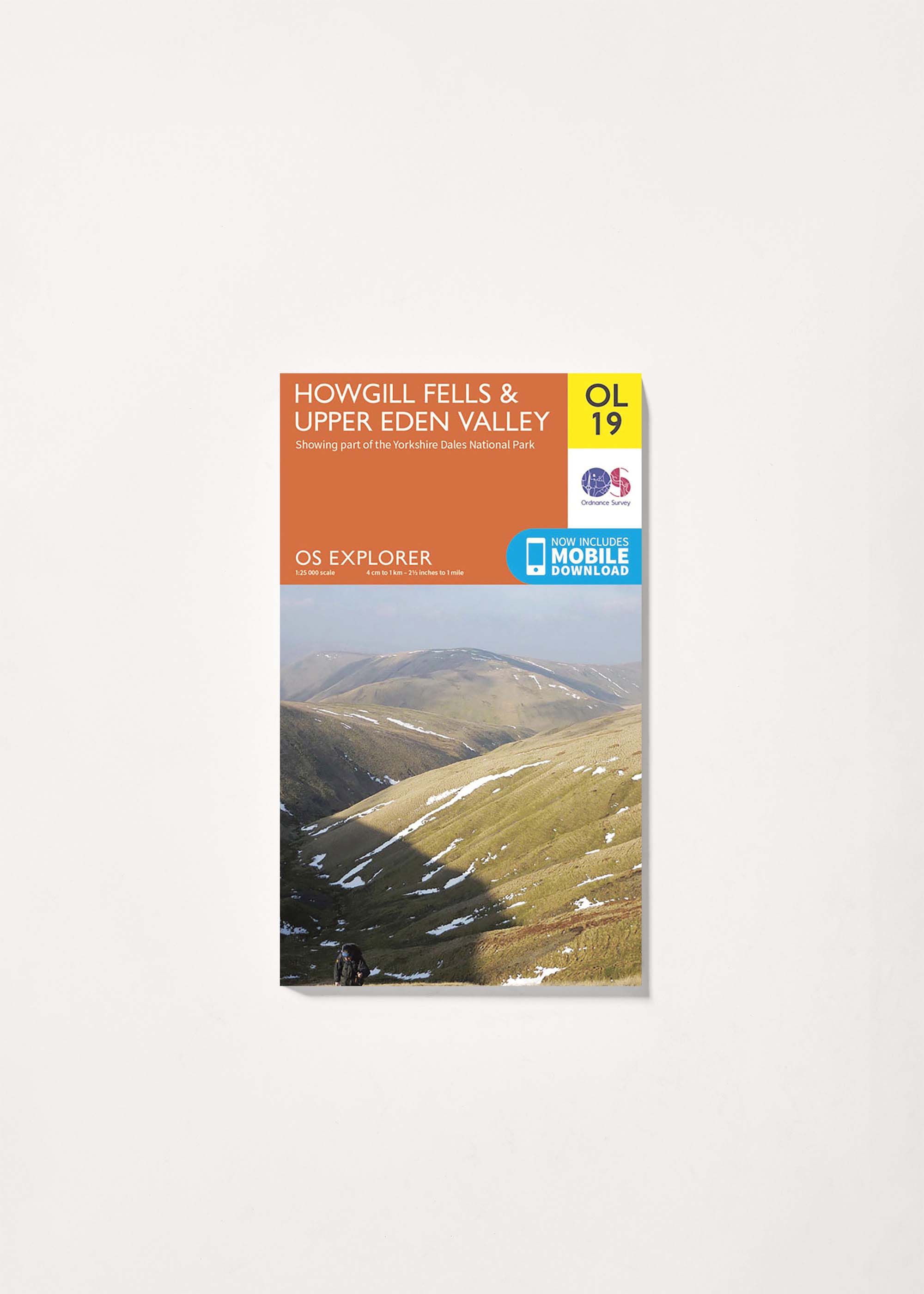 Ordnance Survey Howgill Fells & Upper Eden Valley - OS Explorer OL19 Map