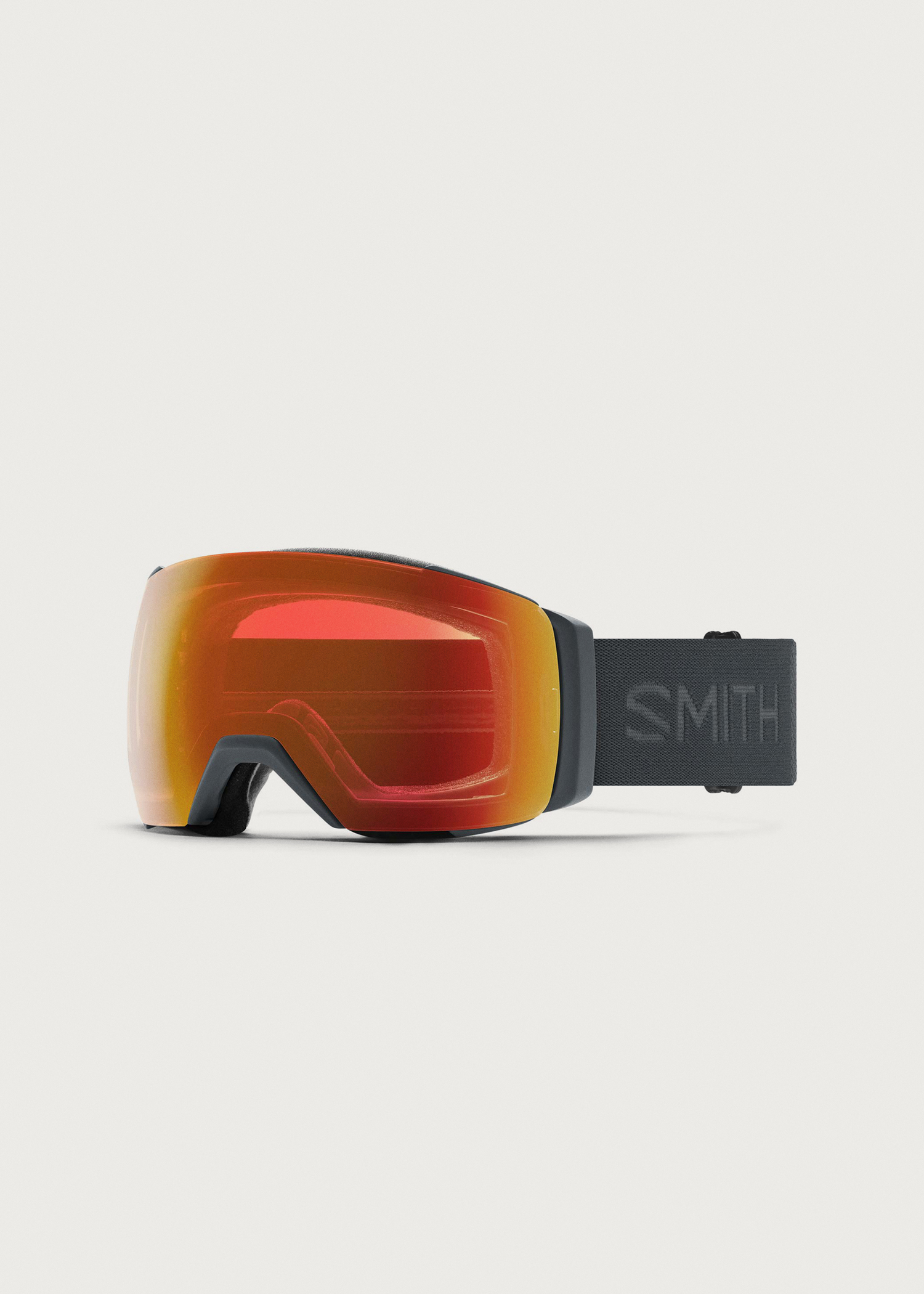 Smith I/O MAG XL Slate / ChromaPop Everyday Red Mirror Goggles