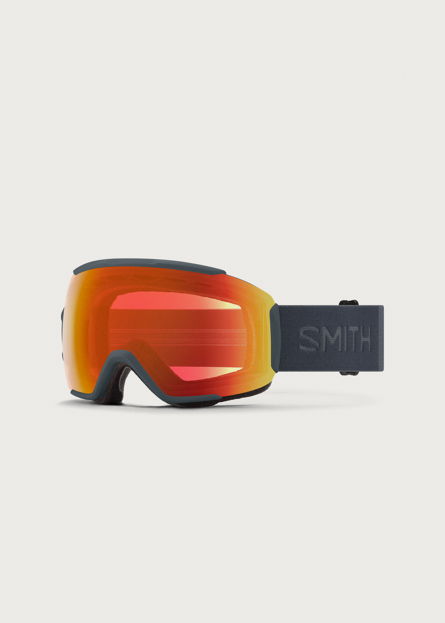 Smith Sequence OTG Slate / ChromaPop Everyday Red Mirror Goggles