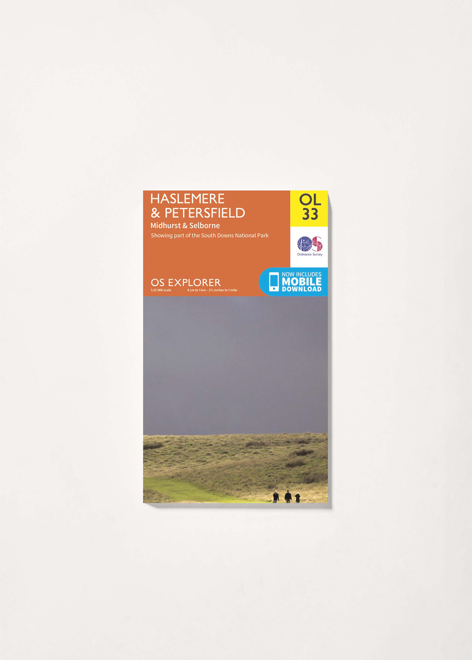 Ordnance Survey Haslemere & Petersfield - OS Explorer OL33 Map