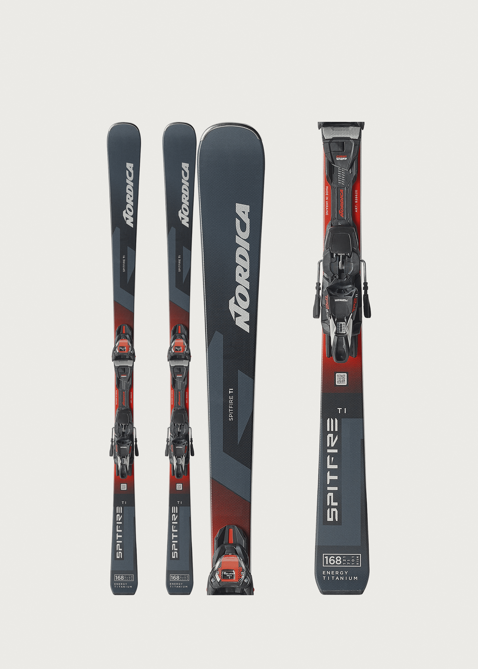 Nordica Spitfire Ti Skis + TP2LT11 FDT GW Bindings