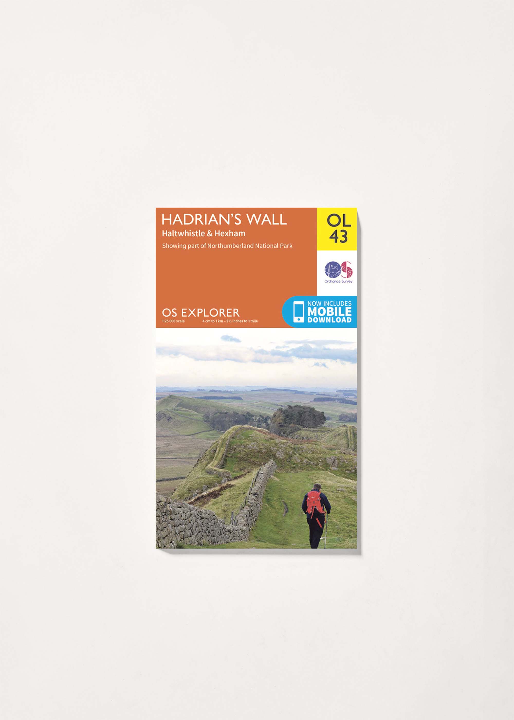 Ordnance Survey Hadrian's Wall - OS Explorer OL43 Map