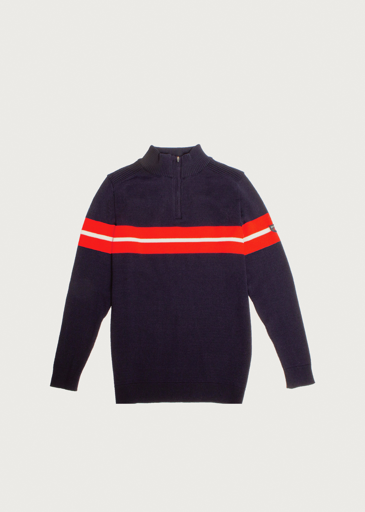 Henjl Carve Half Zip Merino Sweater