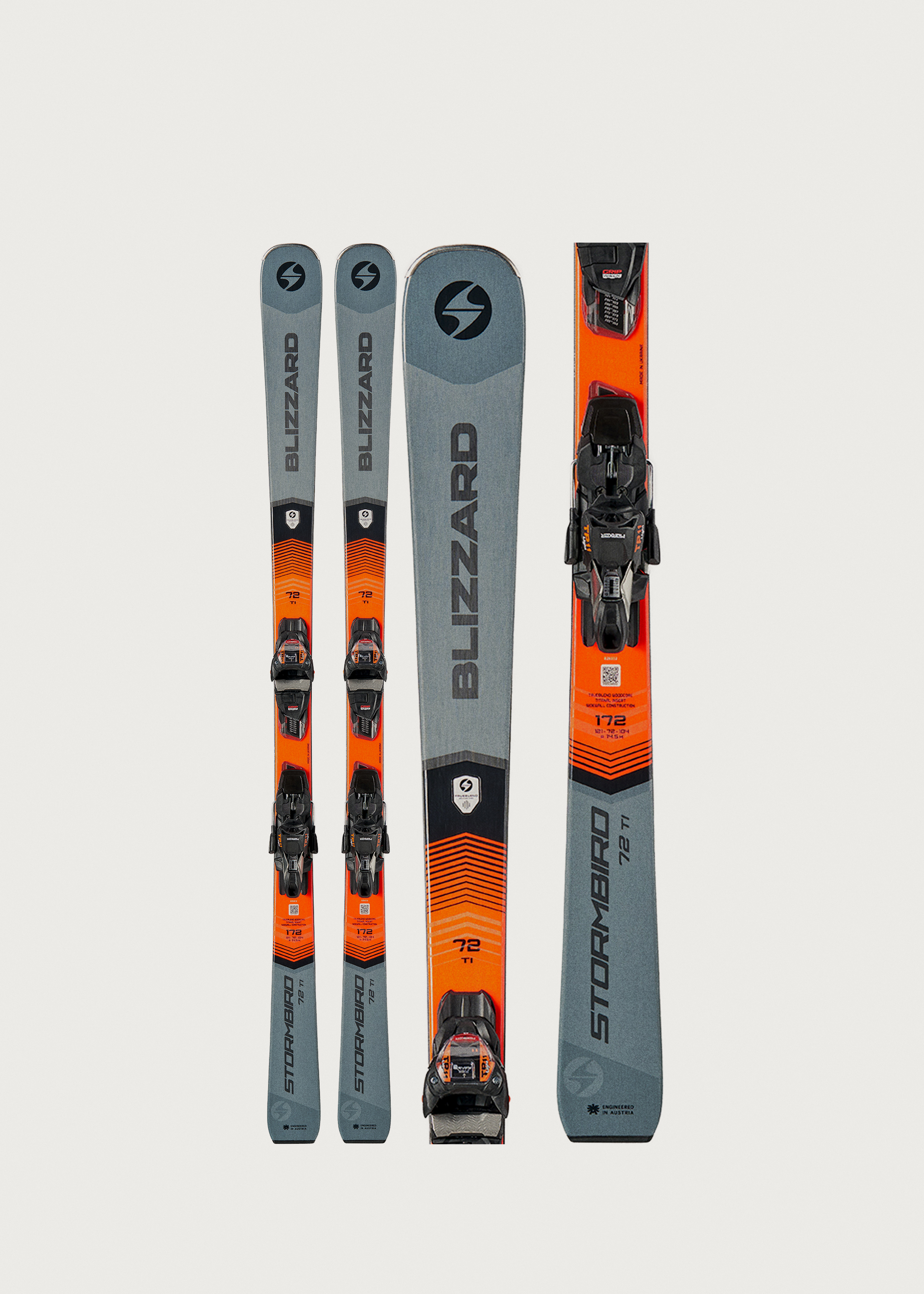 Blizzard Stormbird 72 TI Skis + TP 11 Light Bindings