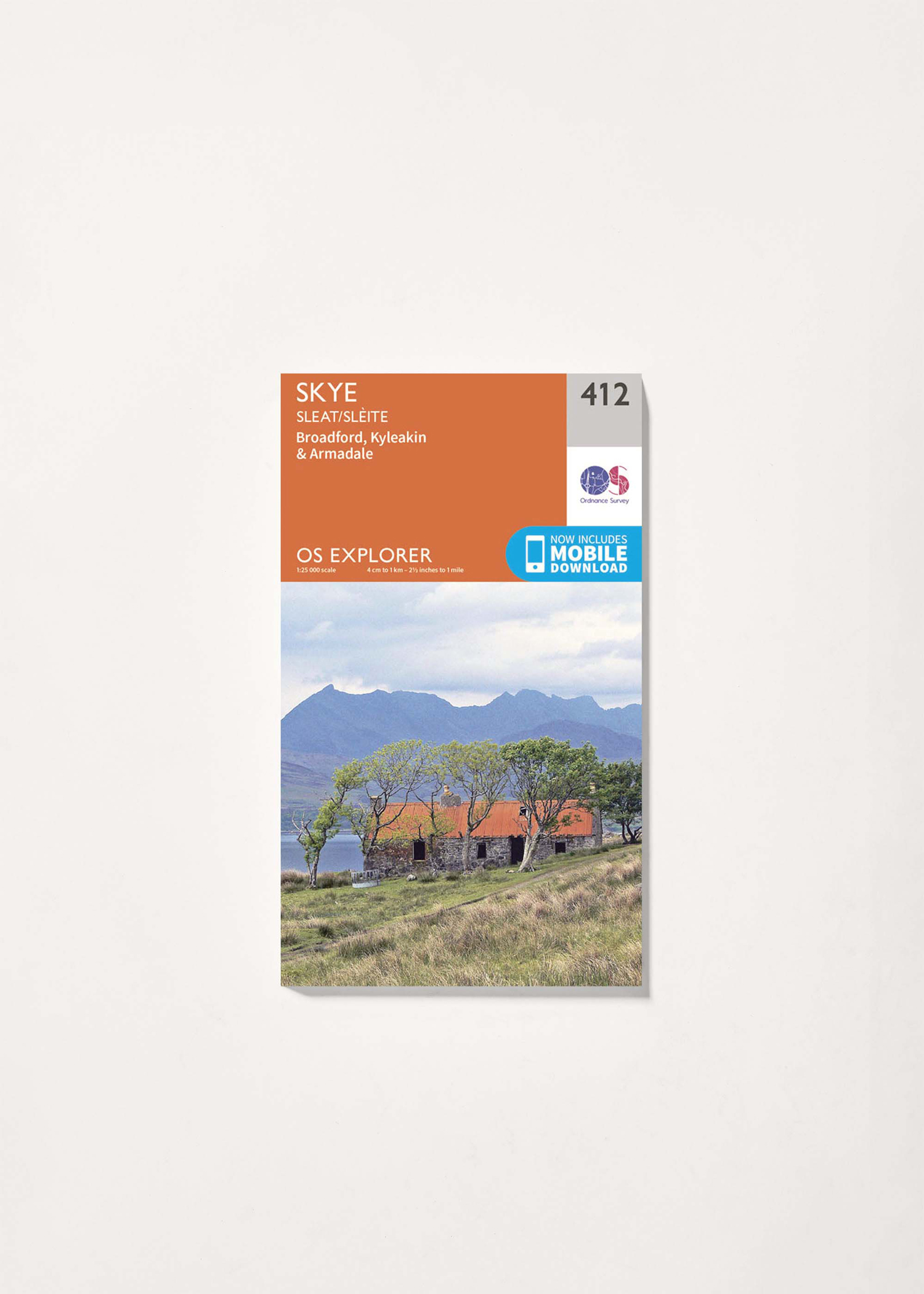 Ordnance Survey Skye - Sleat - OS Explorer 412 Map