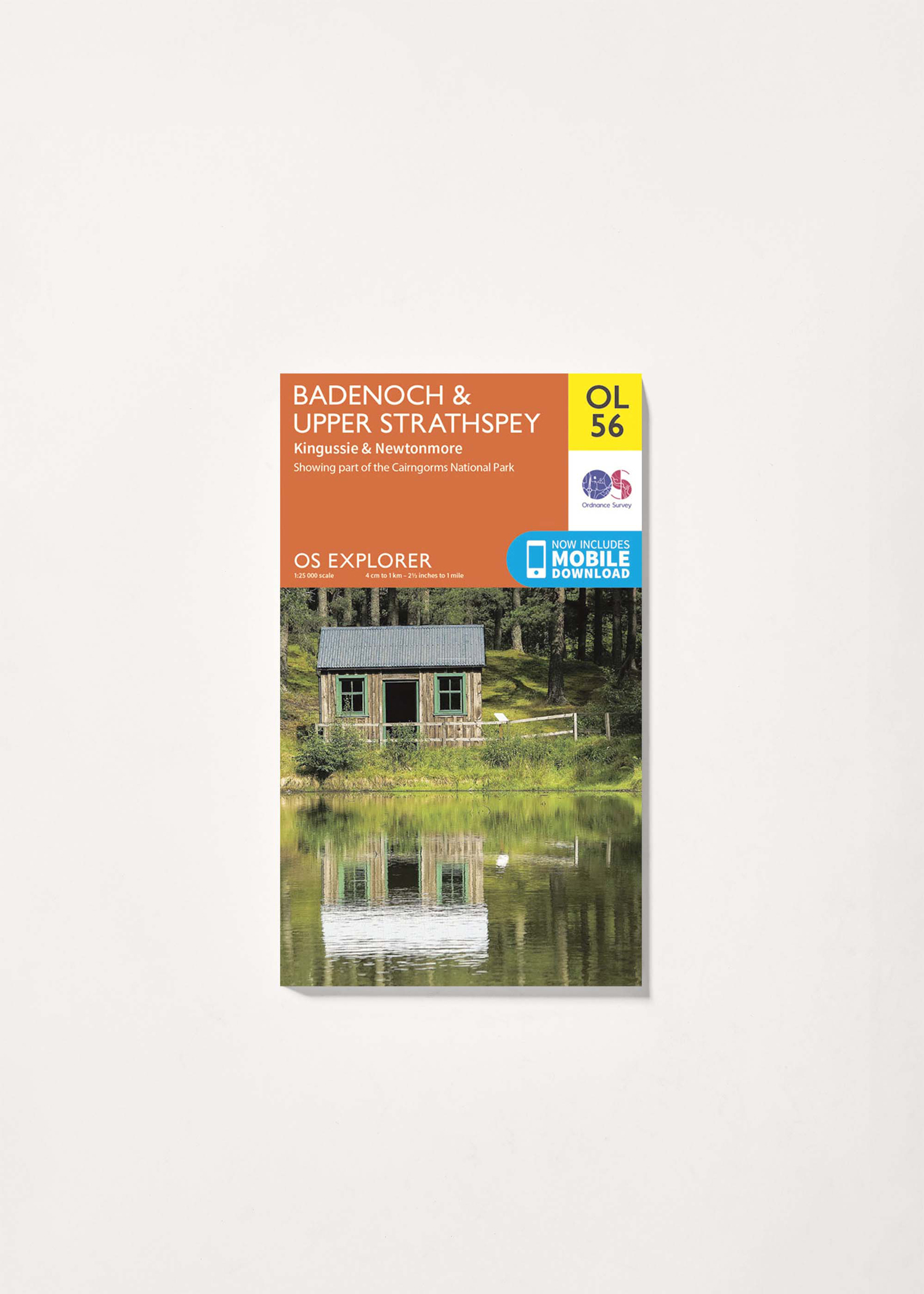 Ordnance Survey Badenoch & Strathspey - OS Explorer OL56 Map