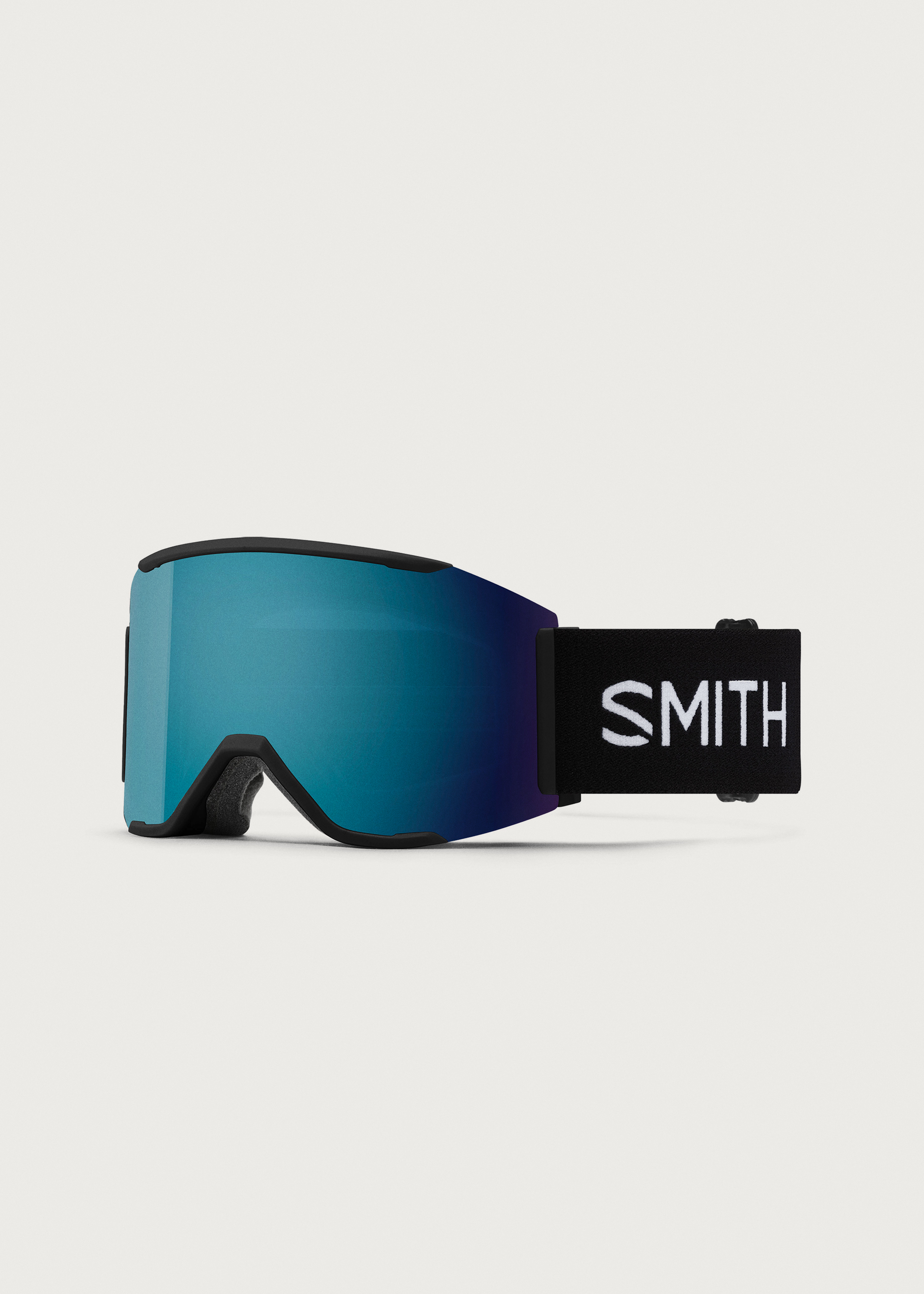 Smith Squad MAG Black / ChromaPop Sun Blue Mirror Goggles