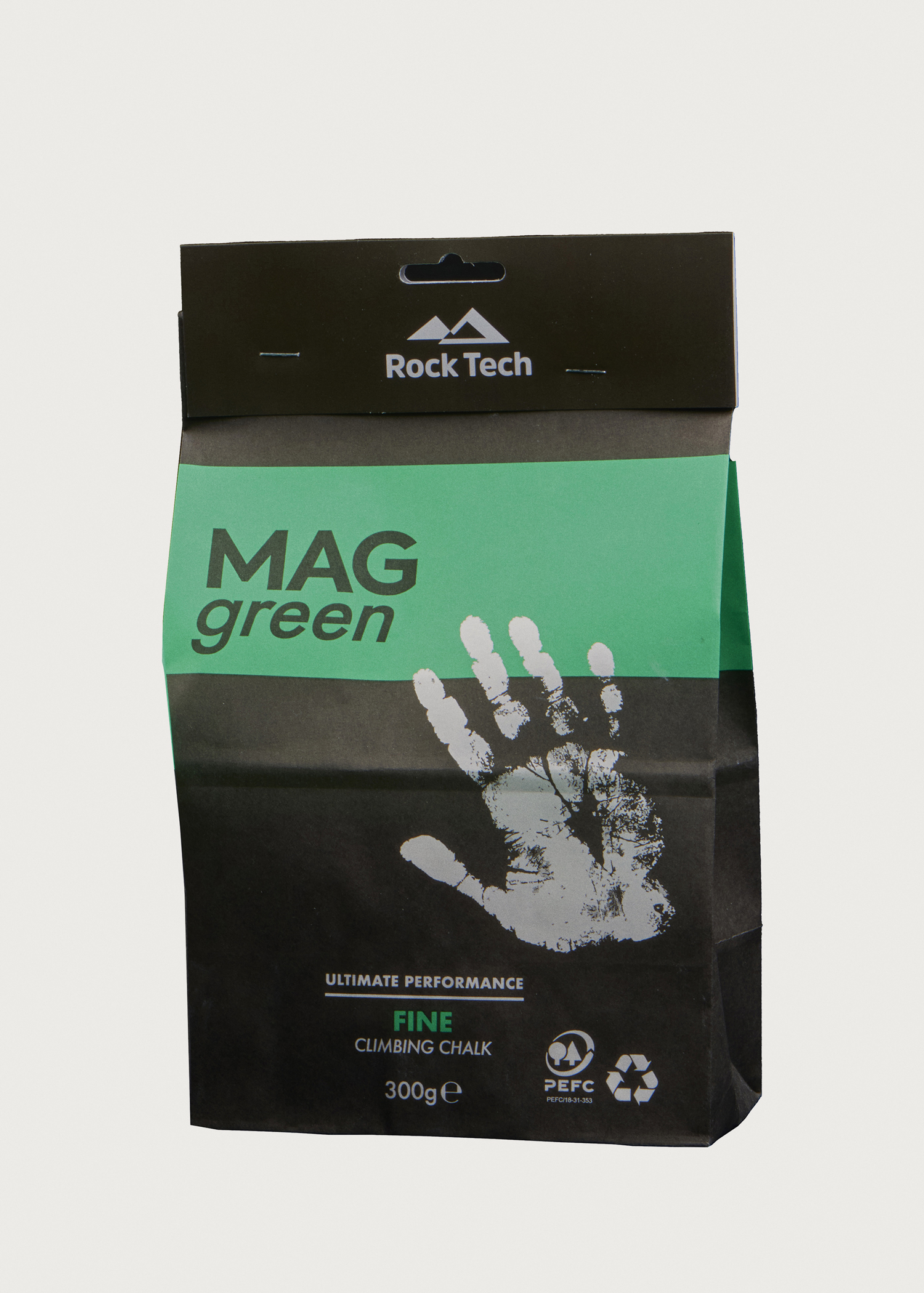 Rock Technologies Dry 5 Mag Green Fine Chalk - 300g