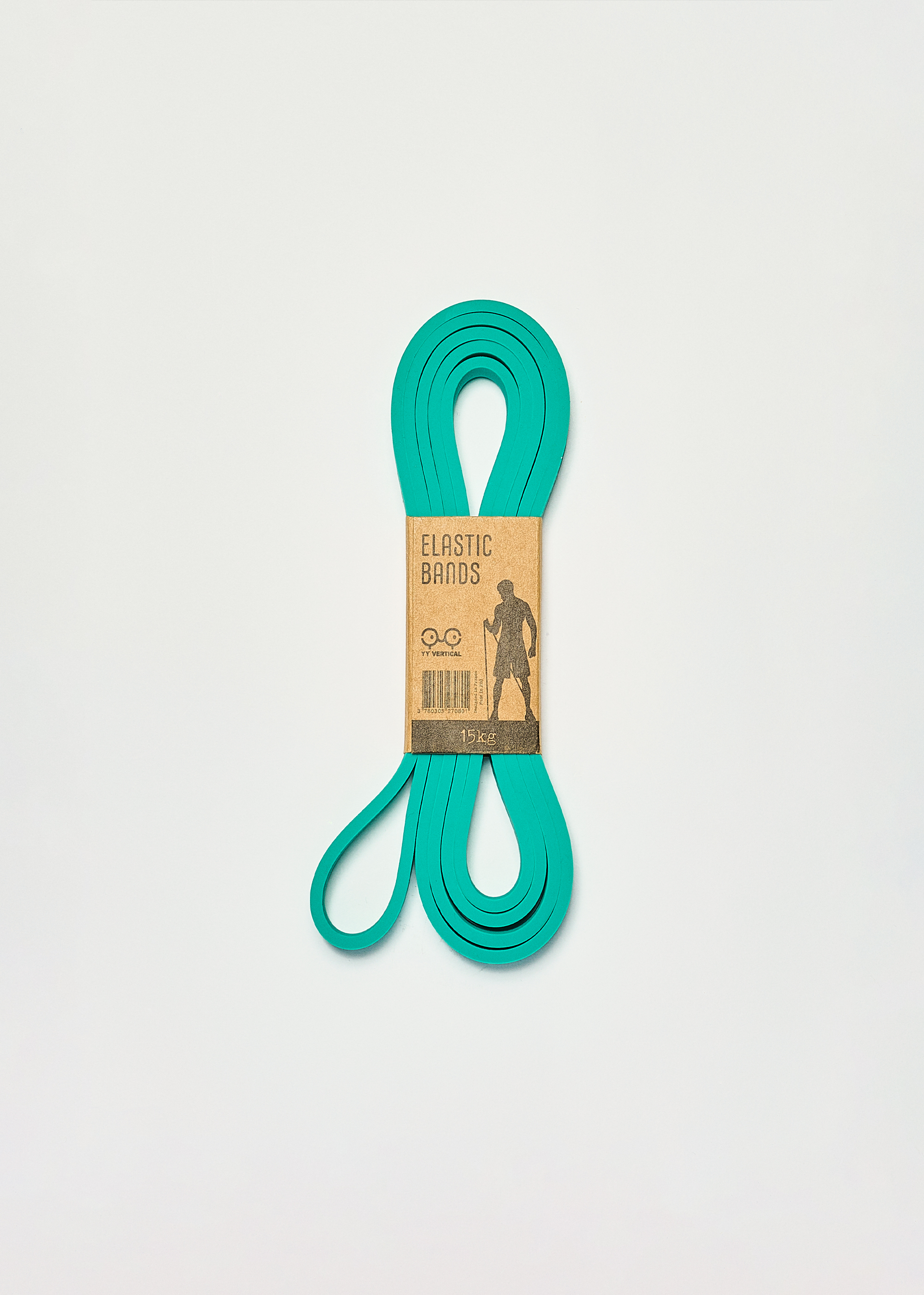 Y Y Vertical Elastic Bands - 15kg Green