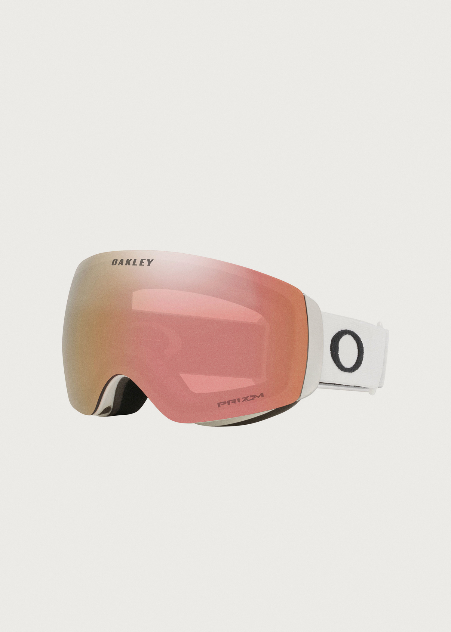 Oakley Flight Deck M Matte White / Prizm Rose Gold Iridium Goggles