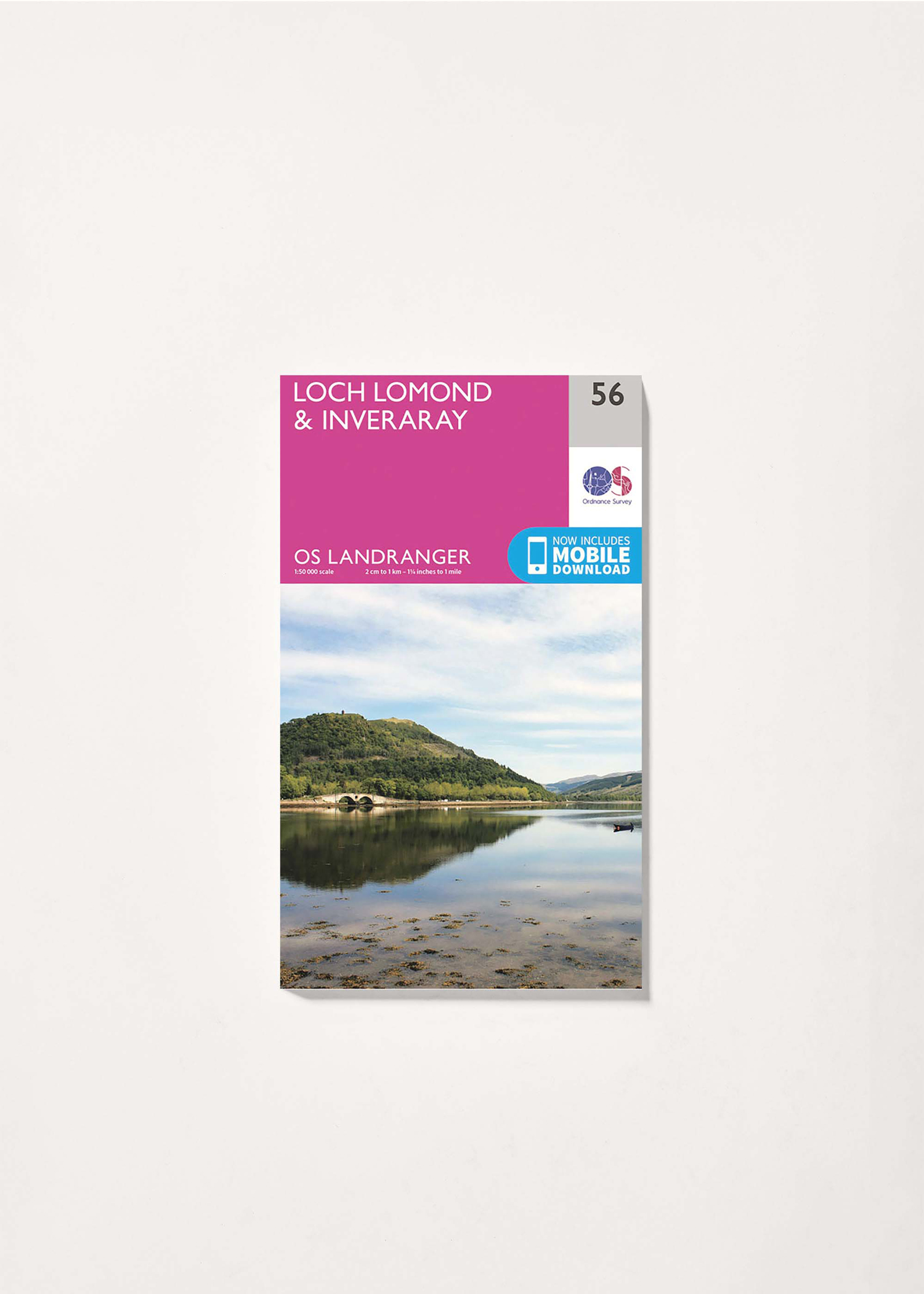 Ordnance Survey Loch Lomond & Inveraray - Landranger 56 Map