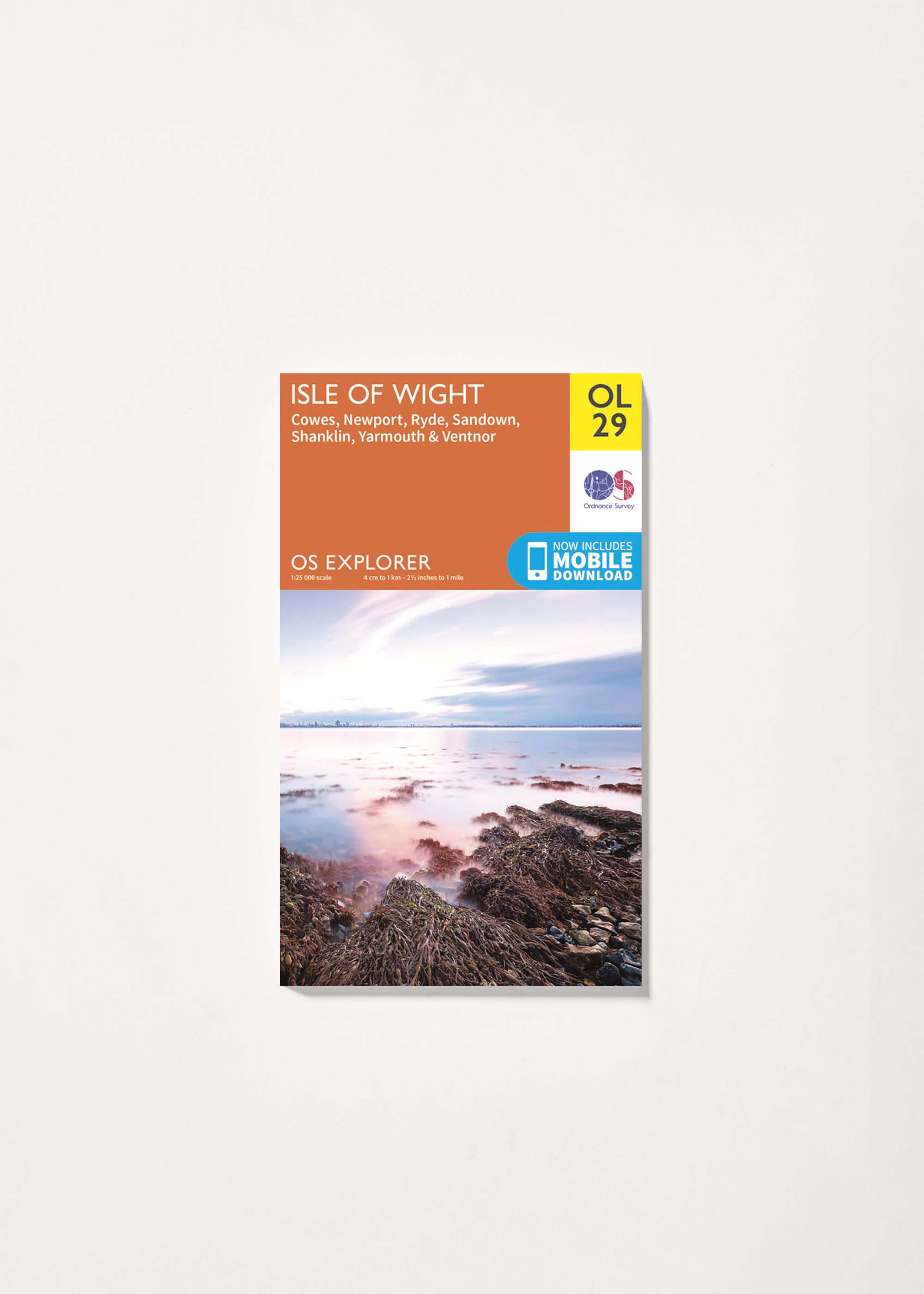 Ordnance Survey Isle of Wight - OS Explorer OL29 Map