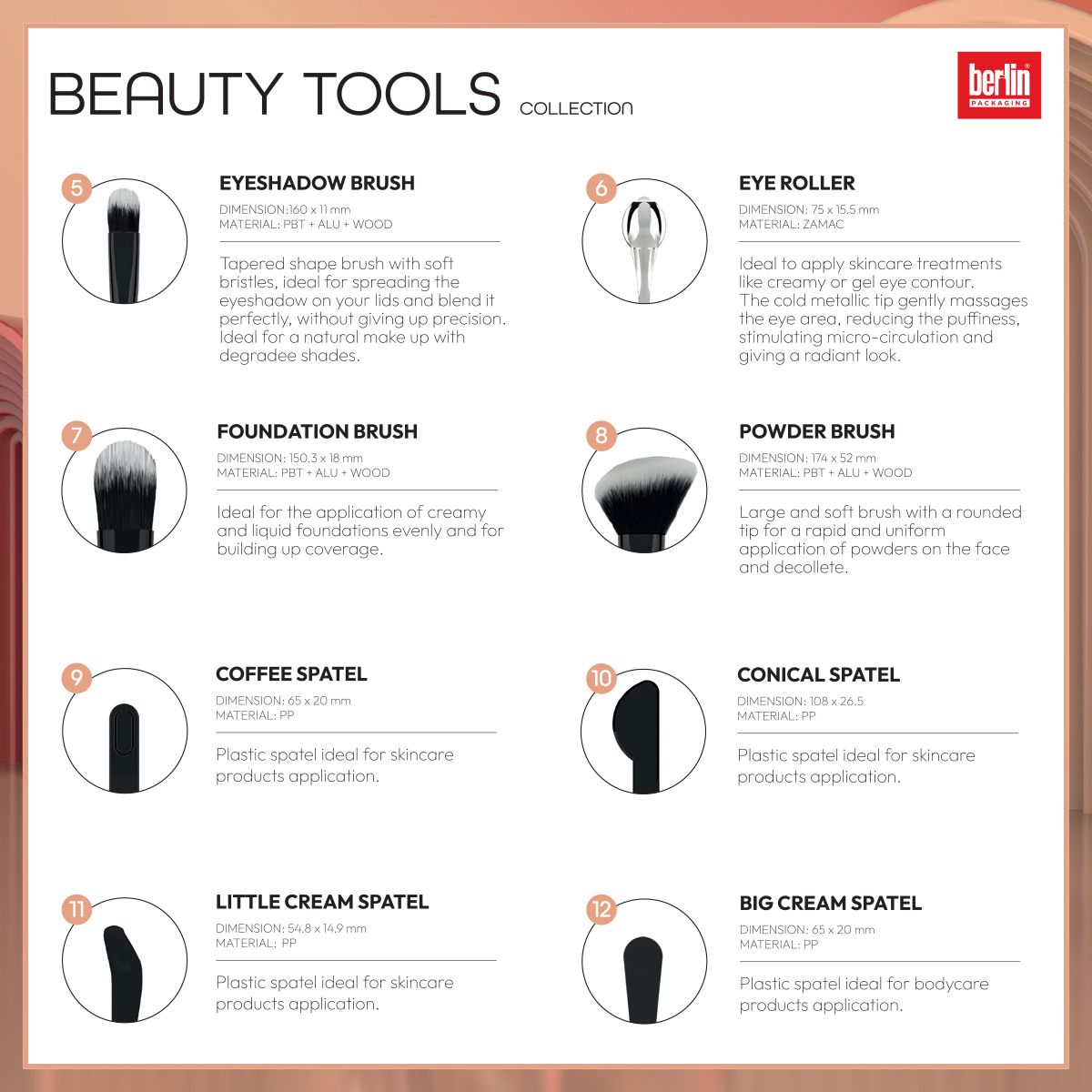 Beauty Tools - Beauty - Collezioni | Berlin Packaging