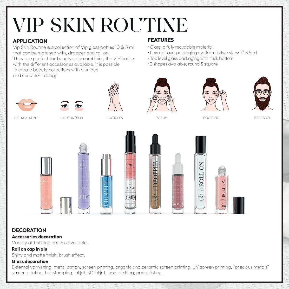 VIP Skin Routine: Soluciones de Packaging Beauty Compactas y Refinadas ...