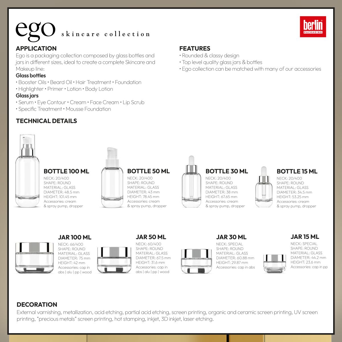 Ego - Beauty - Collections | Berlin Packaging