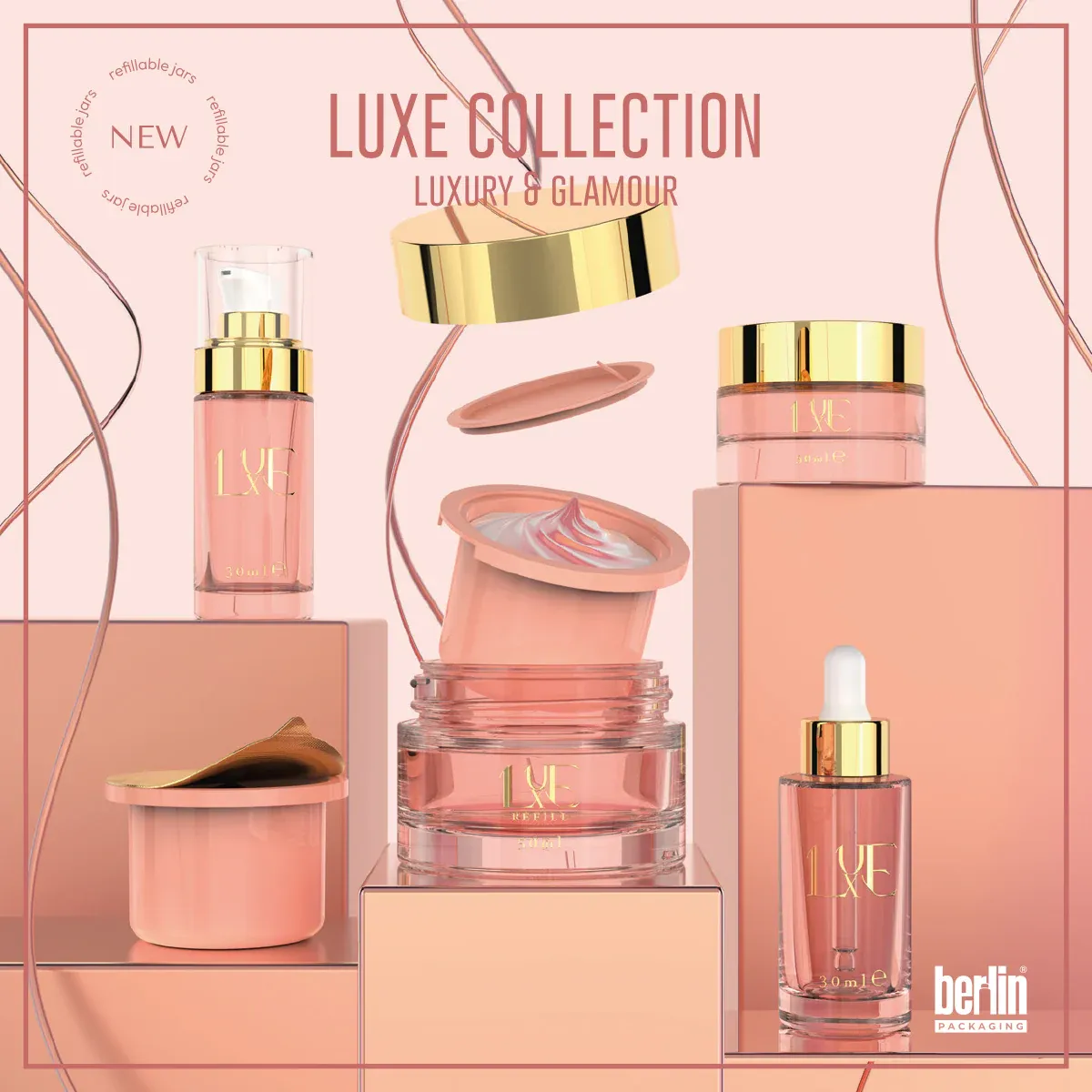 Luxe Collection: Embalagens de Luxo para Produtos de Beleza Exclusivos | Berlin Packaging
