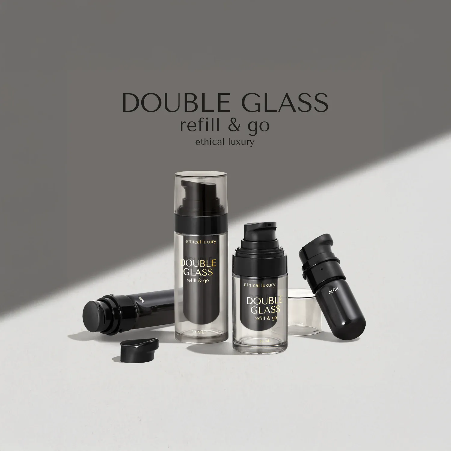 Double Glass Refill & Go | Berlin Packaging