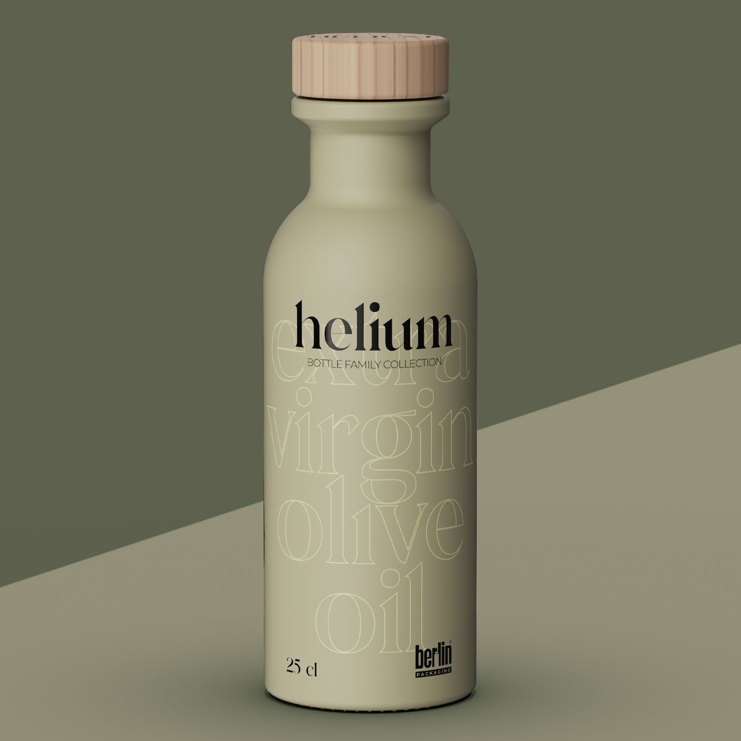 Helium: el envase de vidrio que realza tu aceite | Berlin Packaging