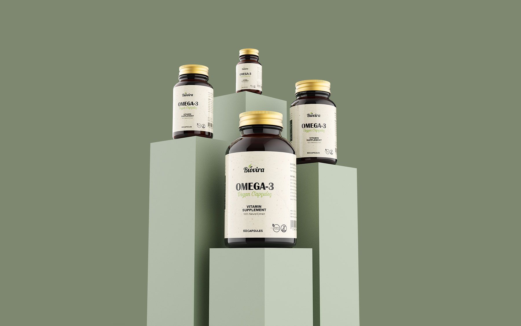 Glass Tablet Jars | Berlin Packaging