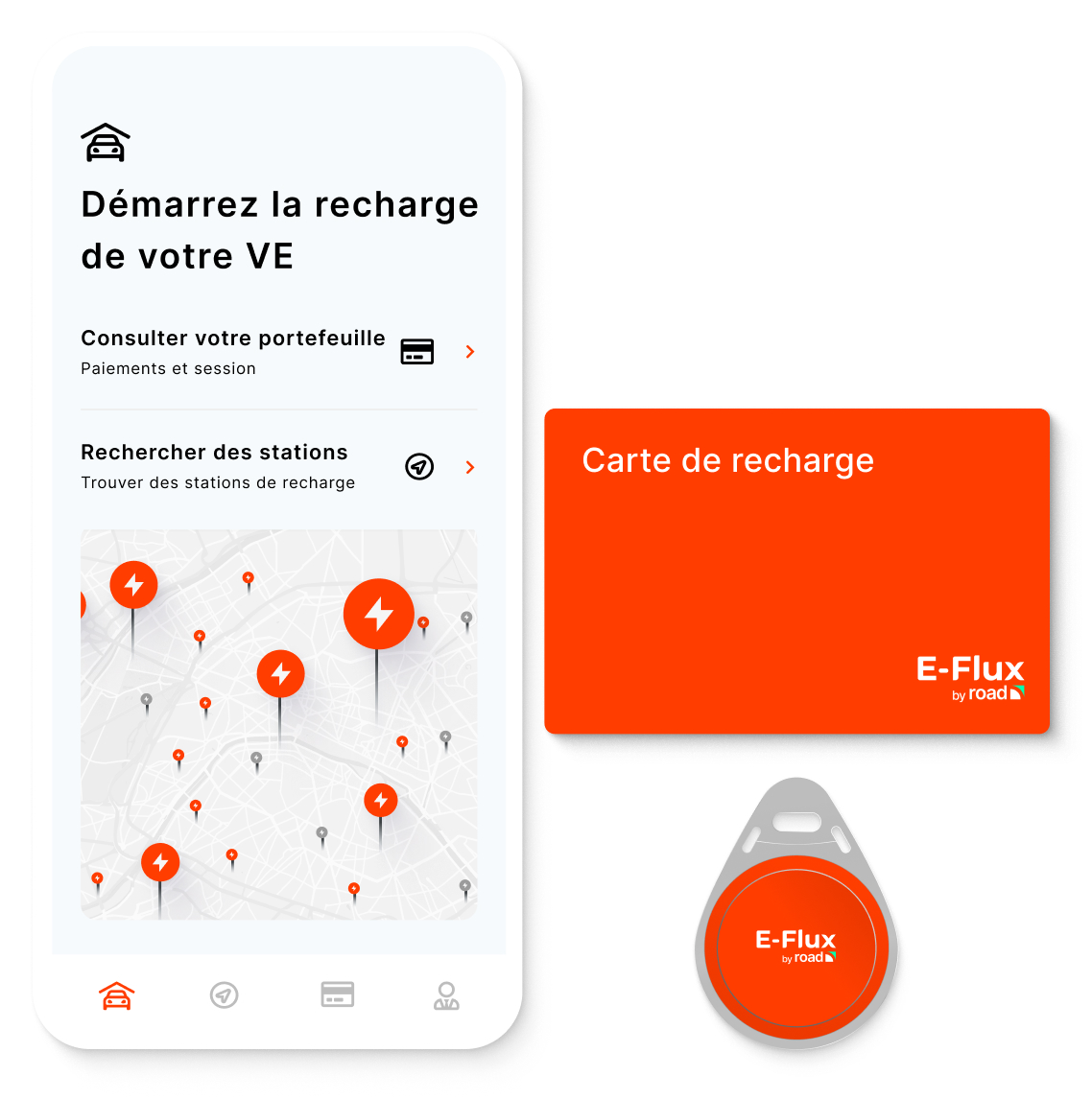 Meilleure carte de recharge électrique | E-Flux by Road