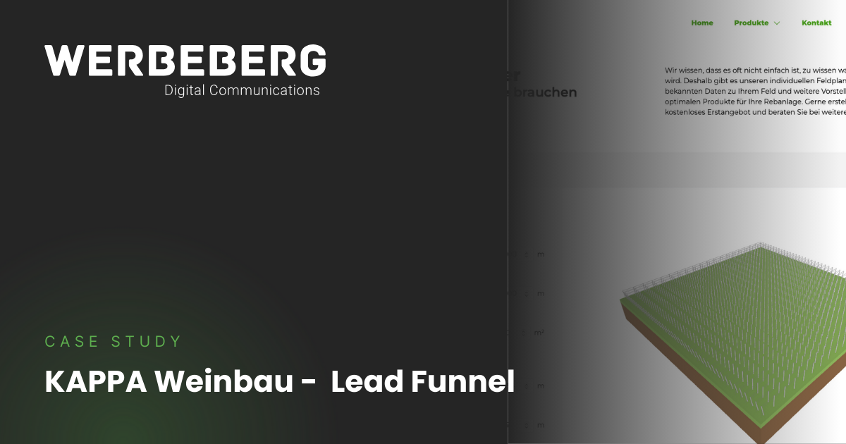 KAPPA Weinbau case study | Werbeberg