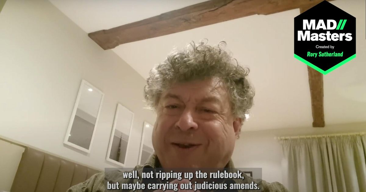 Rory Sutherland: When Should You Rip Up The Rulebook? | MAD//Fest
