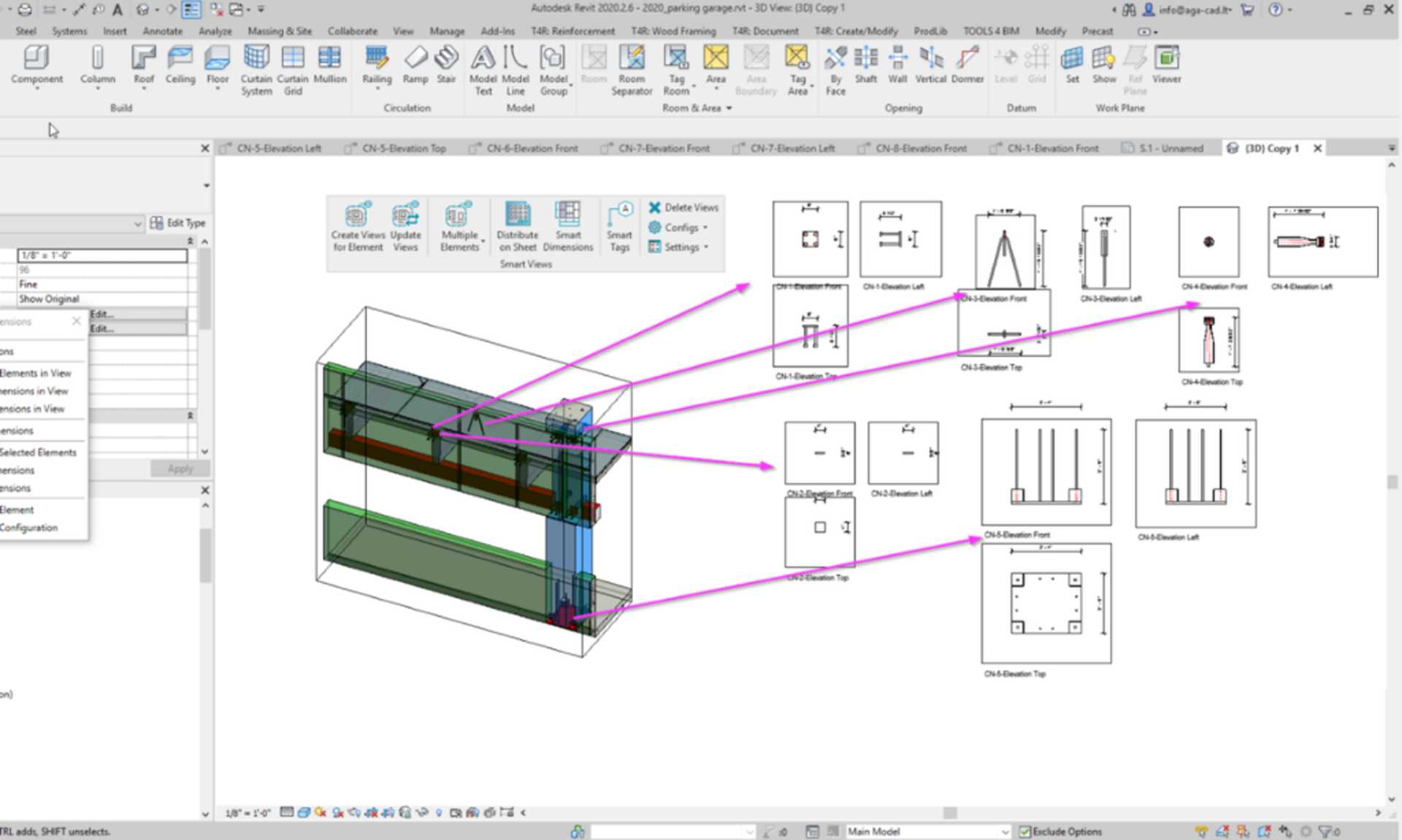 Auto-documentation in Revit: Creating views without making assemblies ...