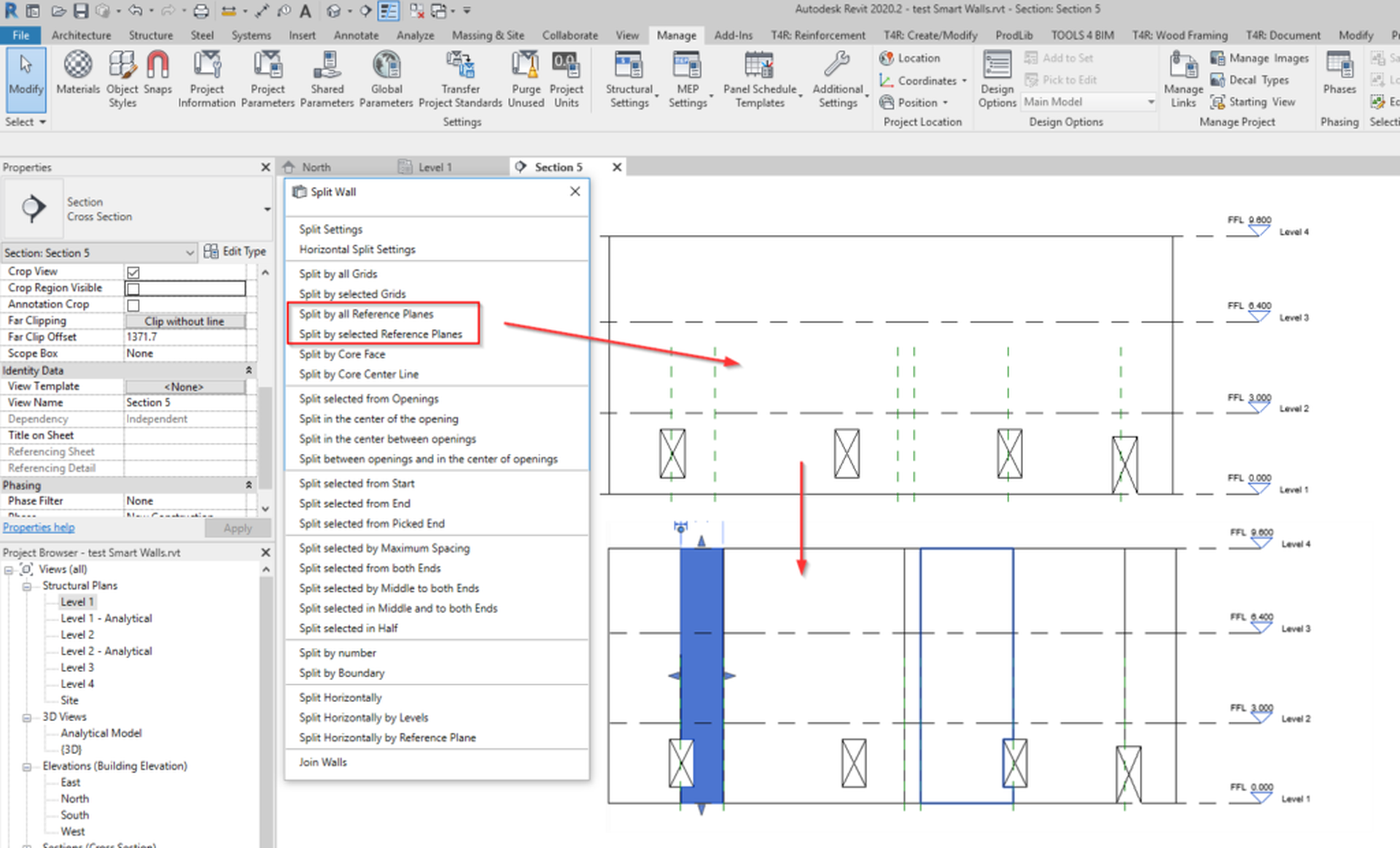 New Ways to Split Revit Walls Vertically & Horizontally with Smart ...