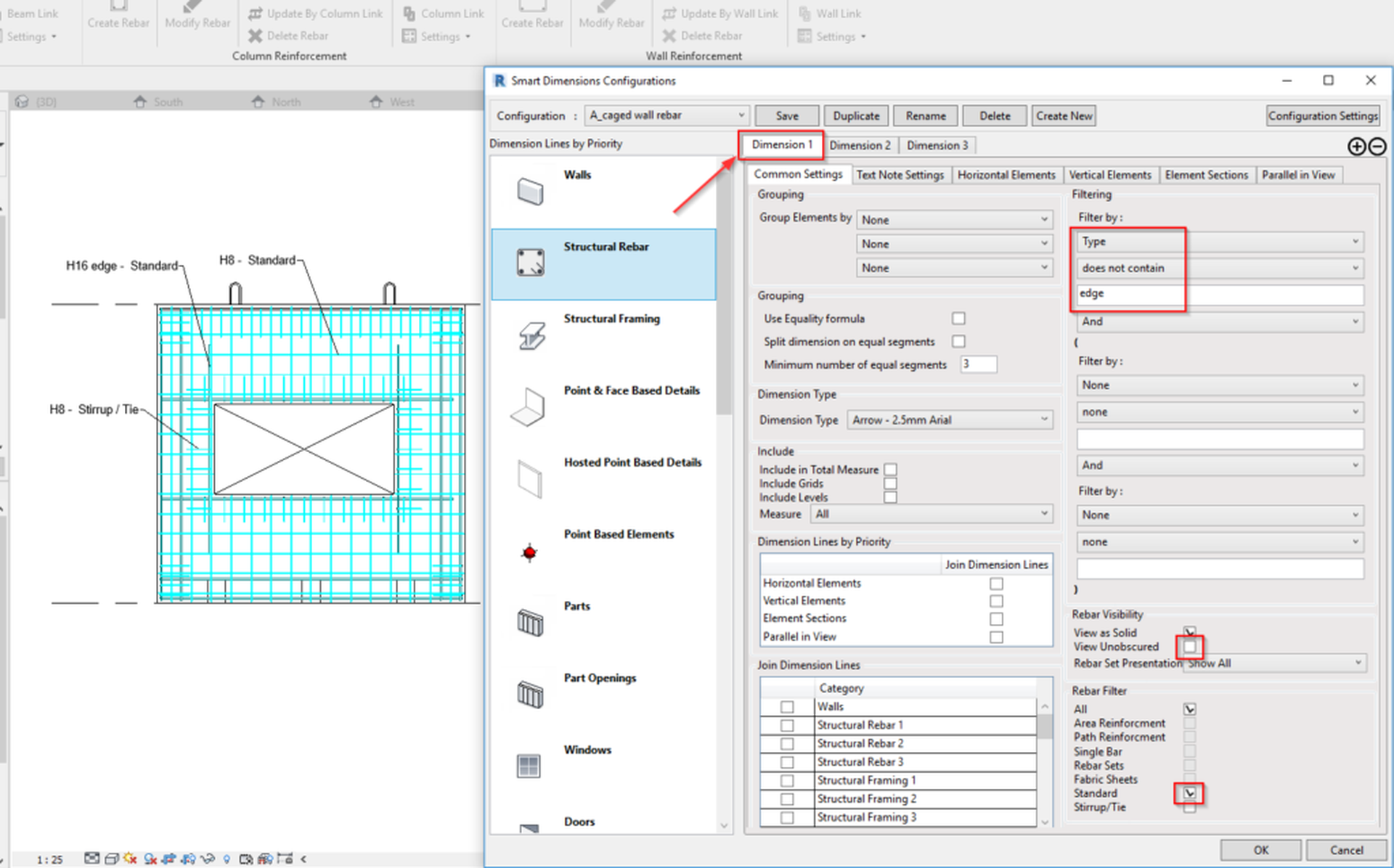 How to dimension reinforcement for precast elements in Revit | ARKANCE