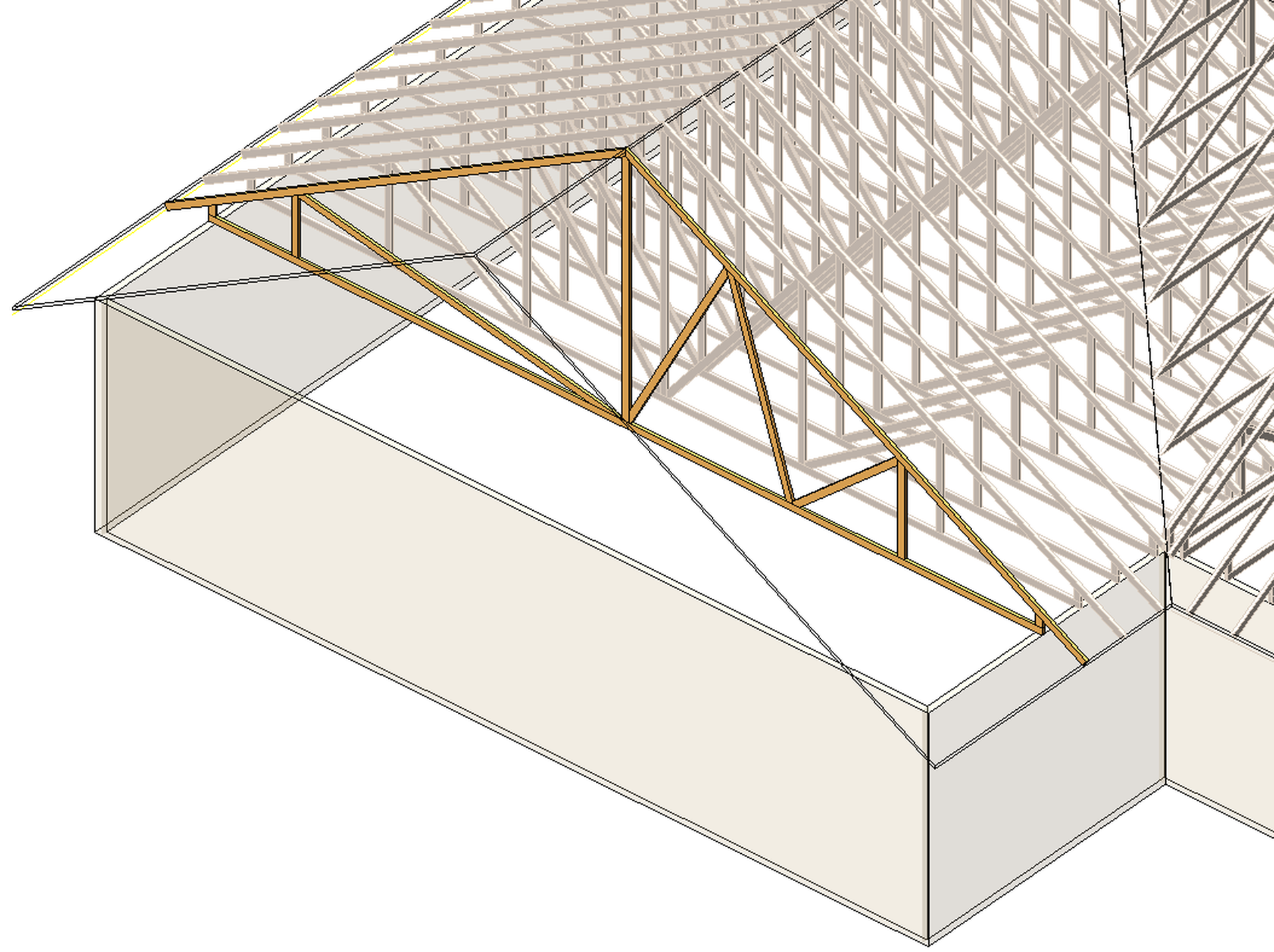 Auto-generate complex roof truss systems in Revit (Wood Framing ...